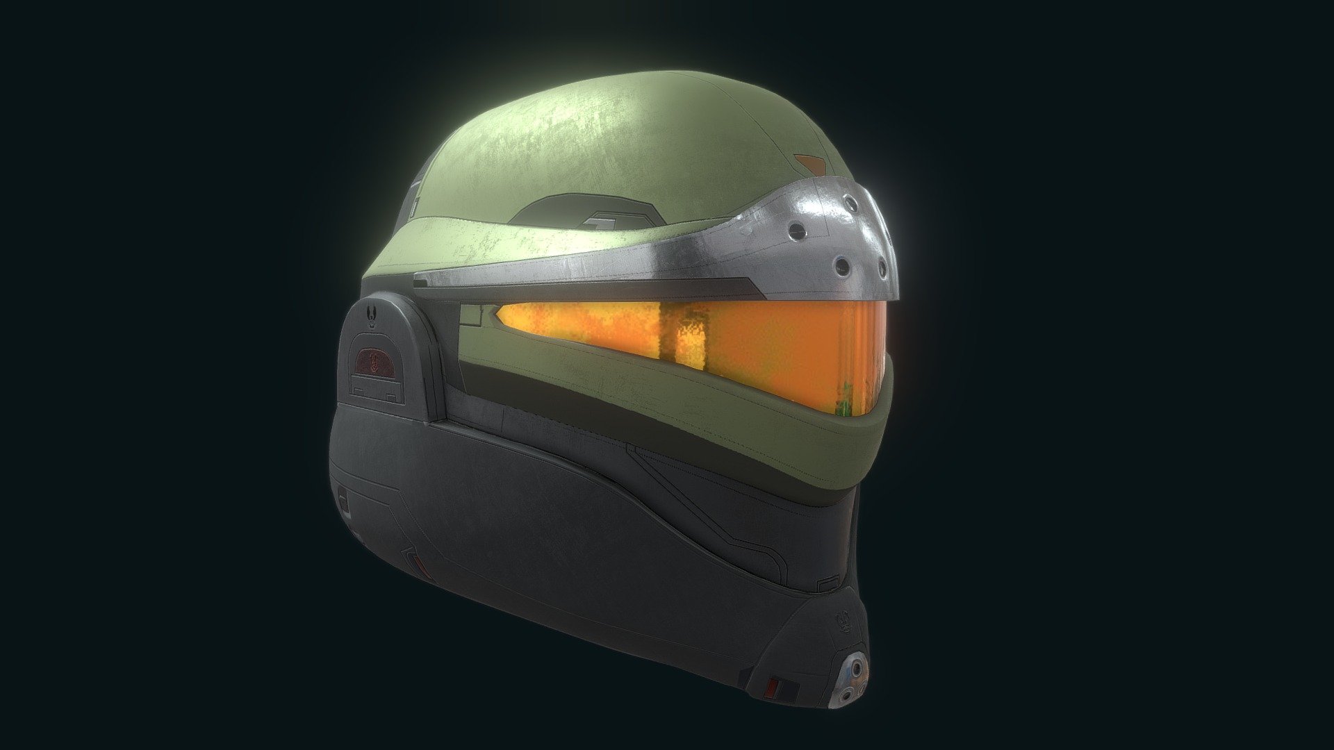 Helmet from Halo Infinite - 3D model by Spoderick (@Erick.Moscoso ...