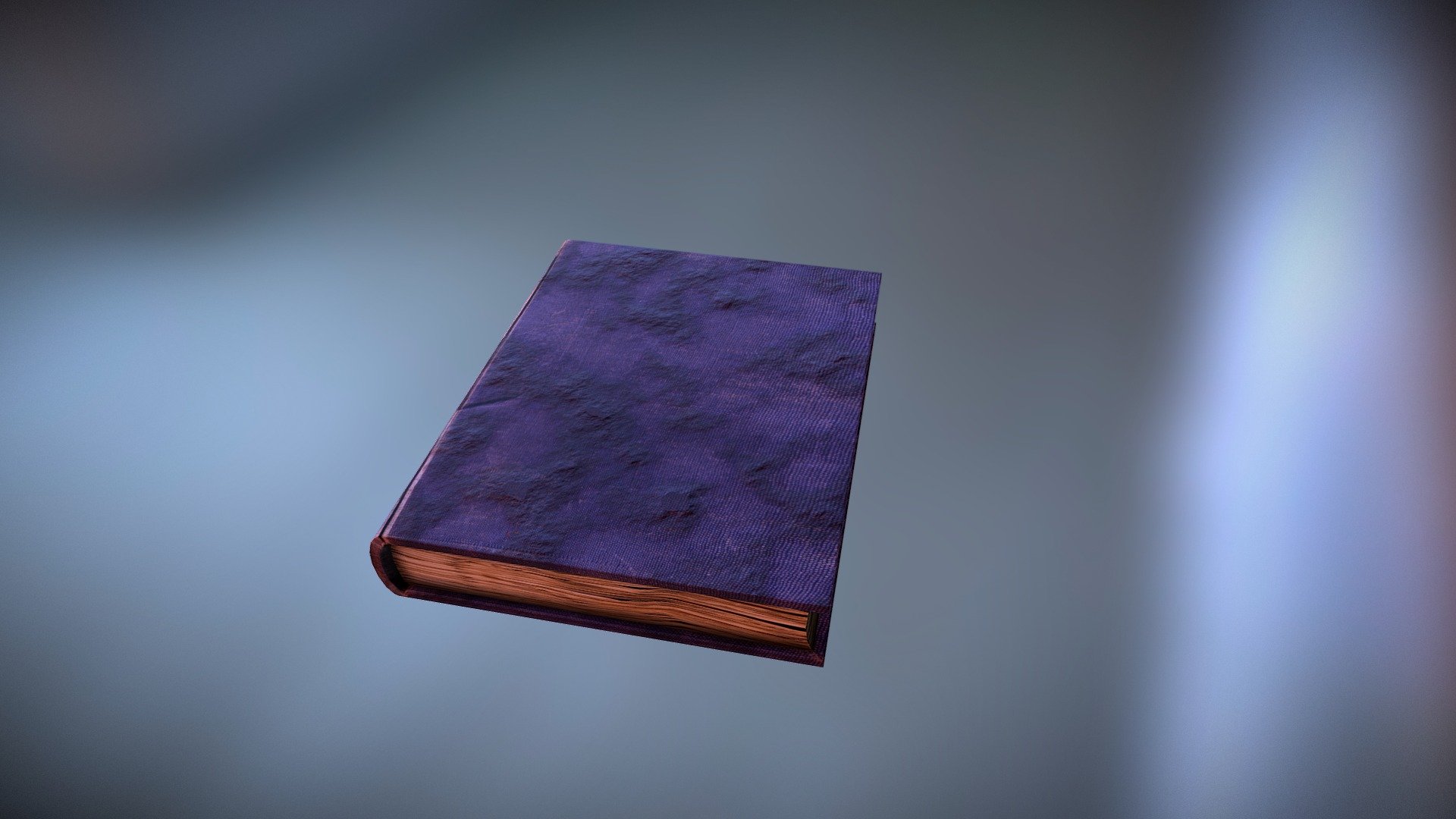 Simple book - Download Free 3D model by Andreas Paul (@andreas_paul ...