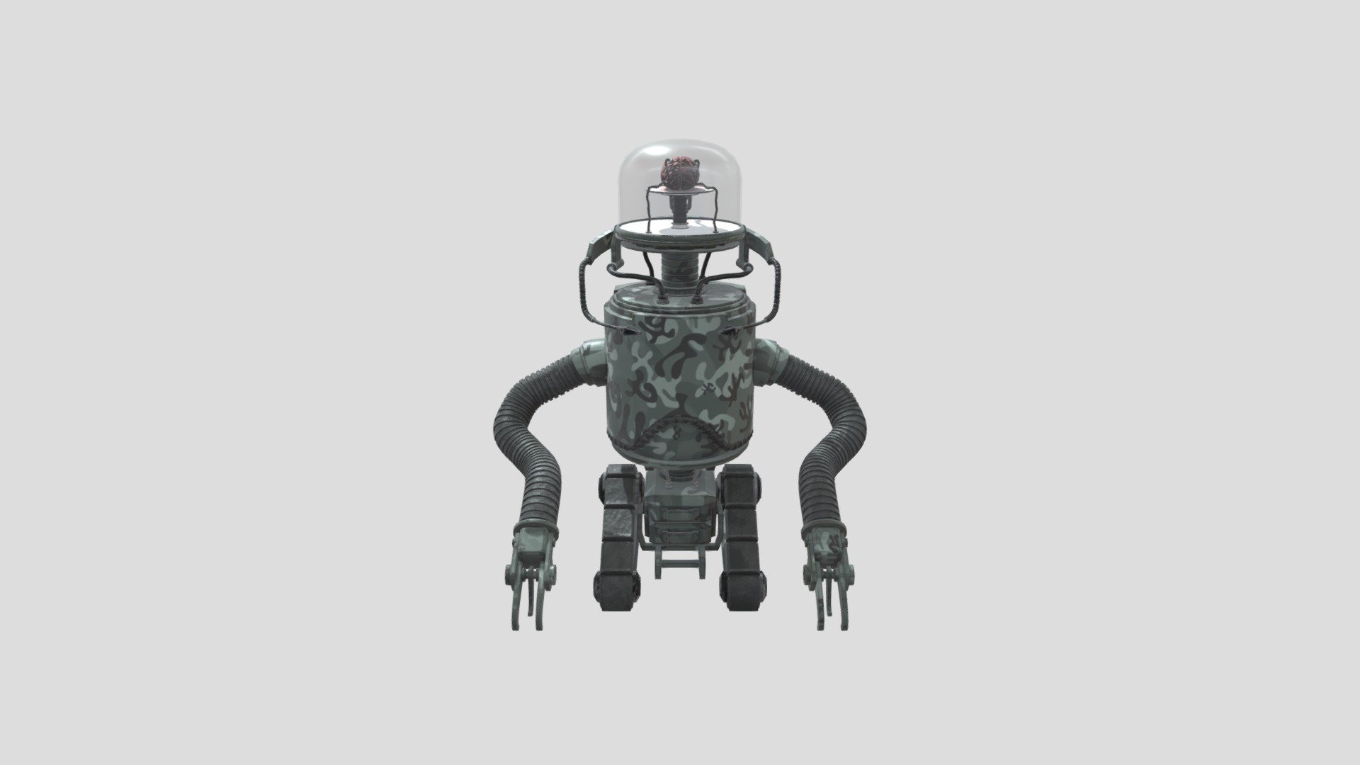 Robobrain Stylised - 3D model by BradleyTownend [20431c9] - Sketchfab