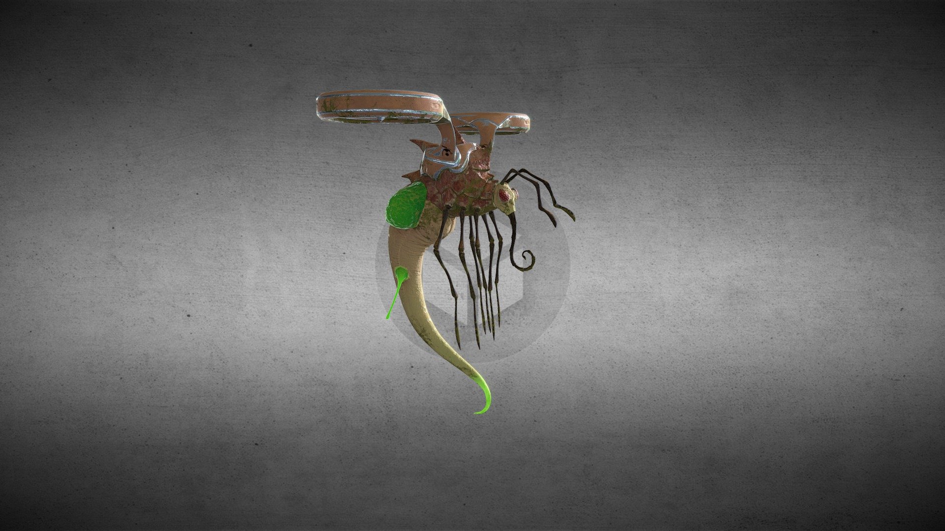 Insect - 3D model by Arcess [20434de] - Sketchfab