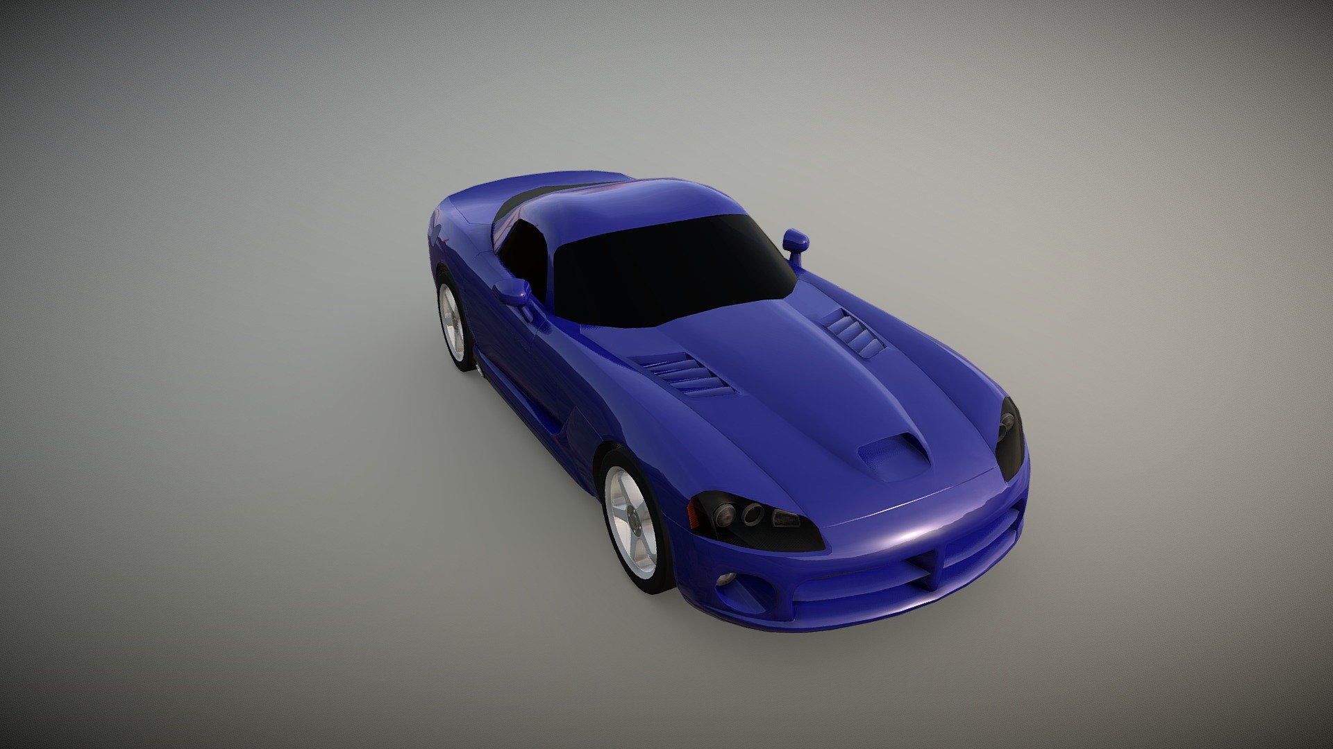 Dodge Viper - Download Free 3D model by Serg_Stark... (@Serg_str ...