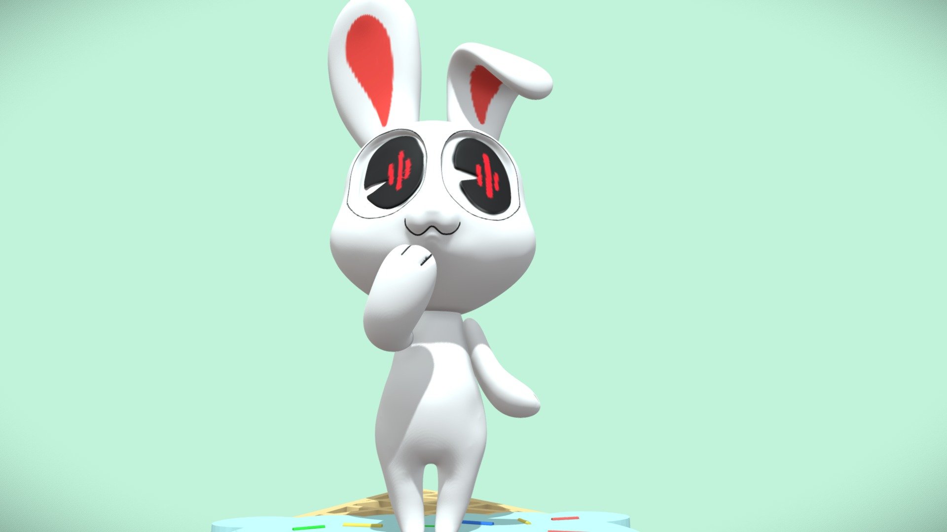 Chikn Nuggit - Iscream - 3D model by Ronata (@Ronata-Venya) [2043de9 ...