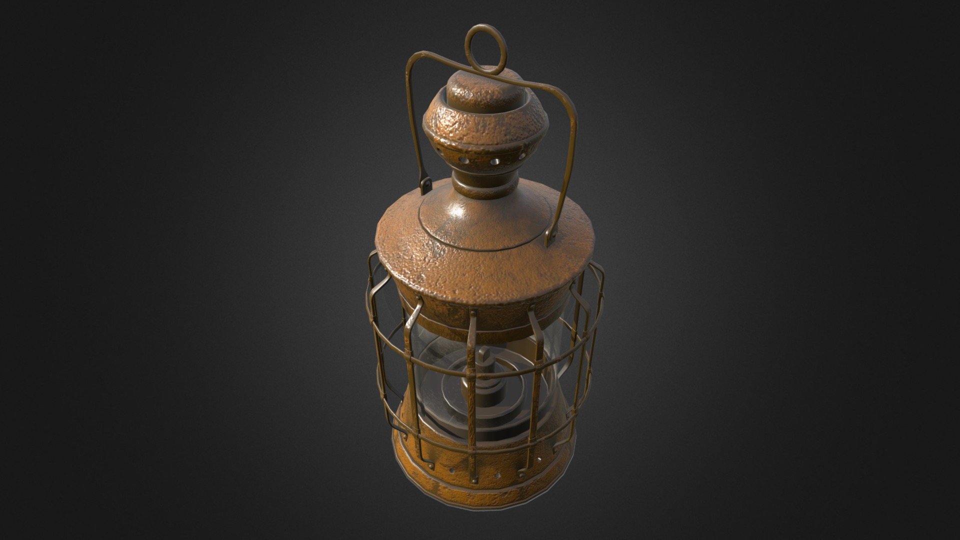 Vintage Lantern - 3D model by Hamza_Makda73 [2044ac5] - Sketchfab