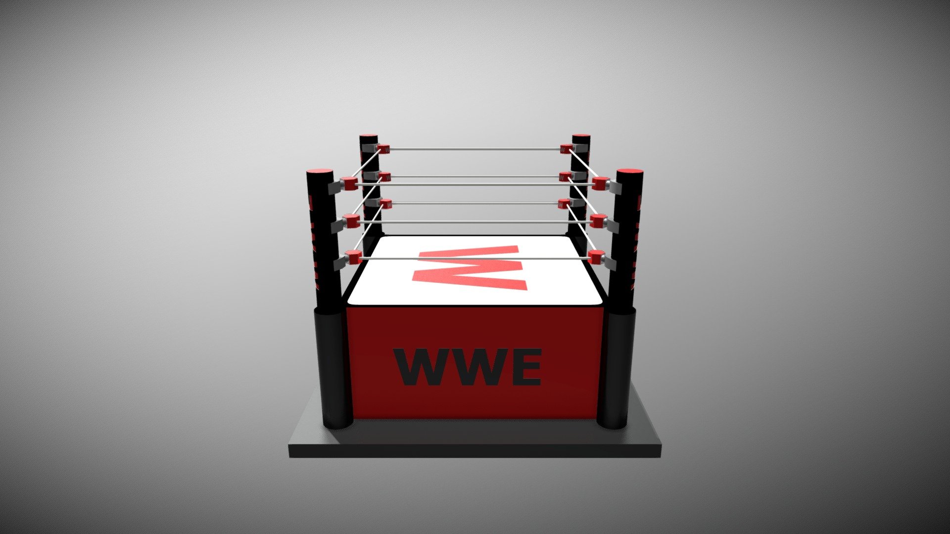 REMODELLED WWE RING - 3D model by XHZSL_STUDIOS (@DanielZaccheus ...