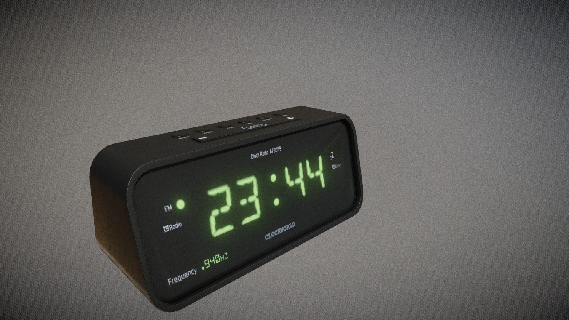 Digital Clock - 3D model by TristanVoulelis [2048579] - Sketchfab