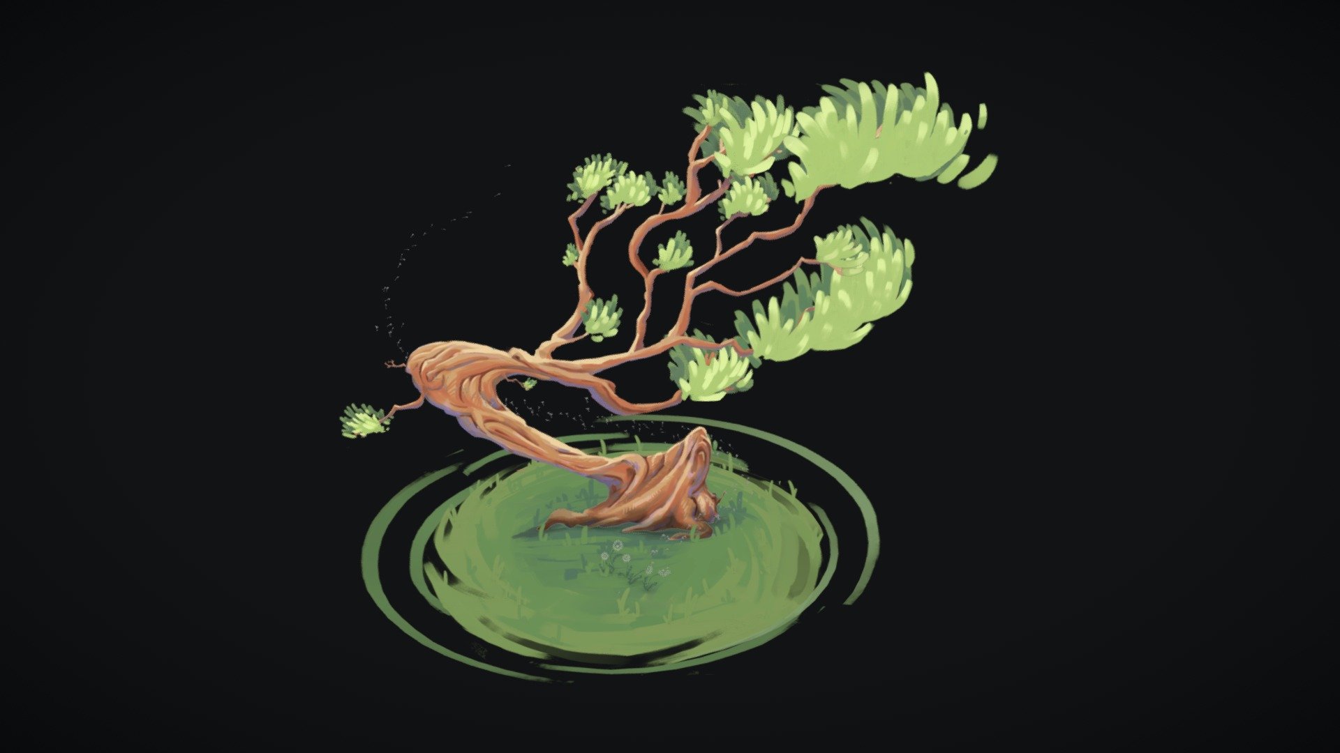 2.5D Tree - 3D model by Wren Mason-Blaug (@Wormsnacks) [204974a ...