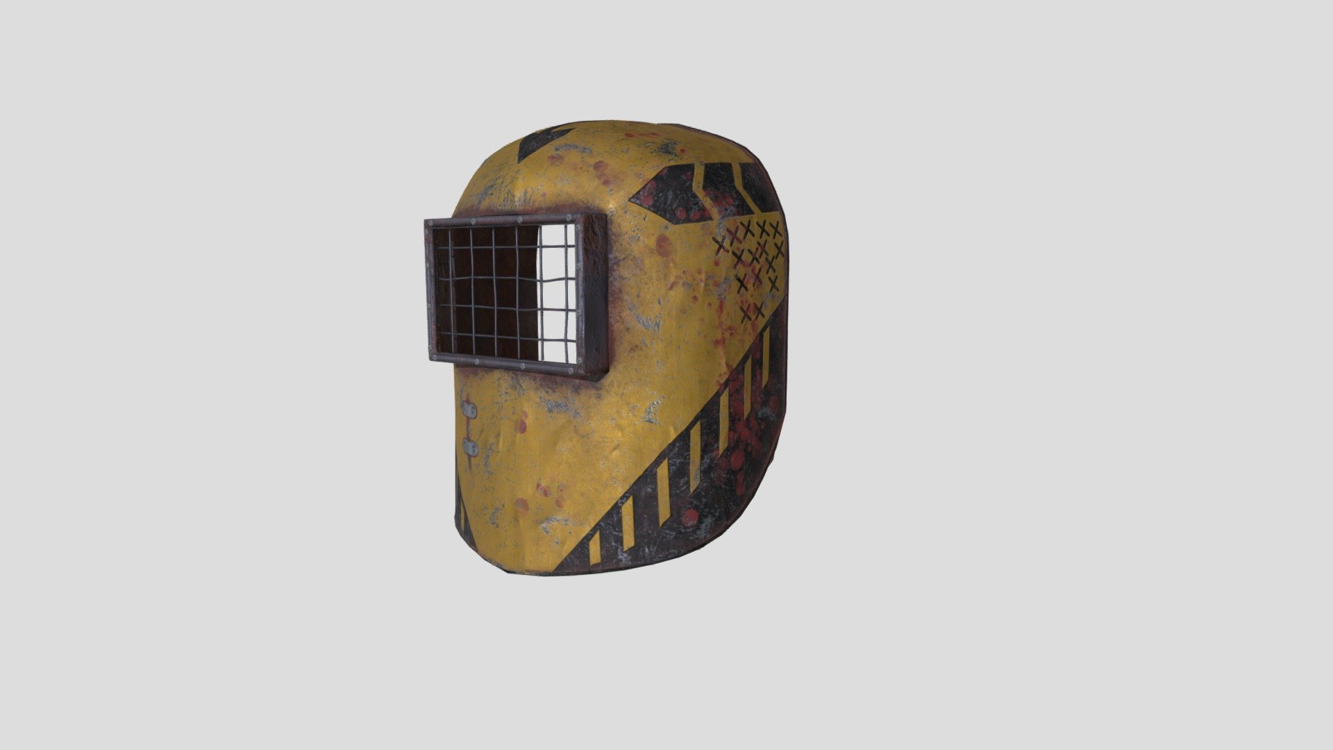 Post-apocalyptic mask 3D - Download Free 3D model by Nedd_Nelson ...