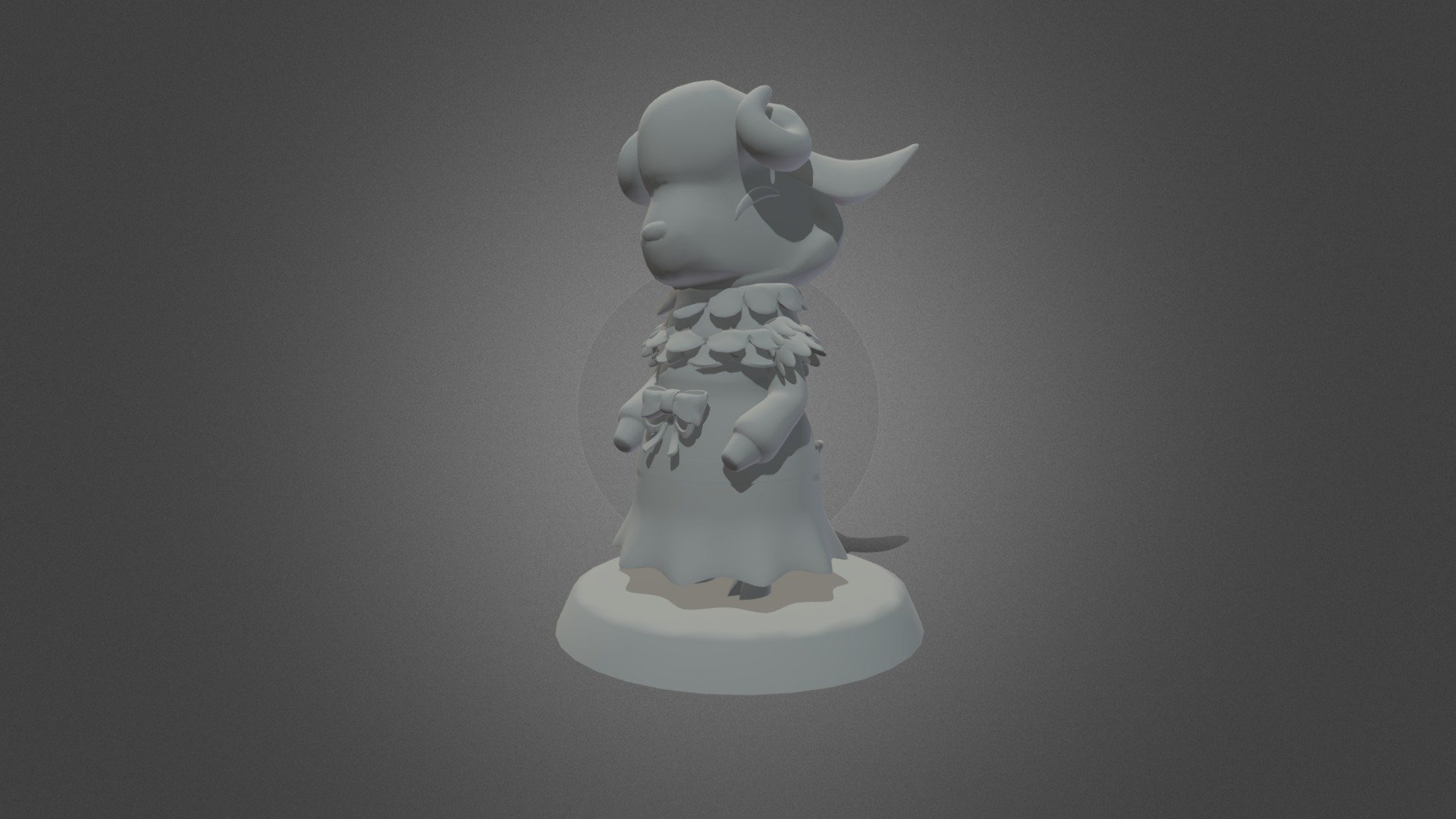 Daisy the Elegant Goat-woman - Buy Royalty Free 3D model by M_Thimmig ...
