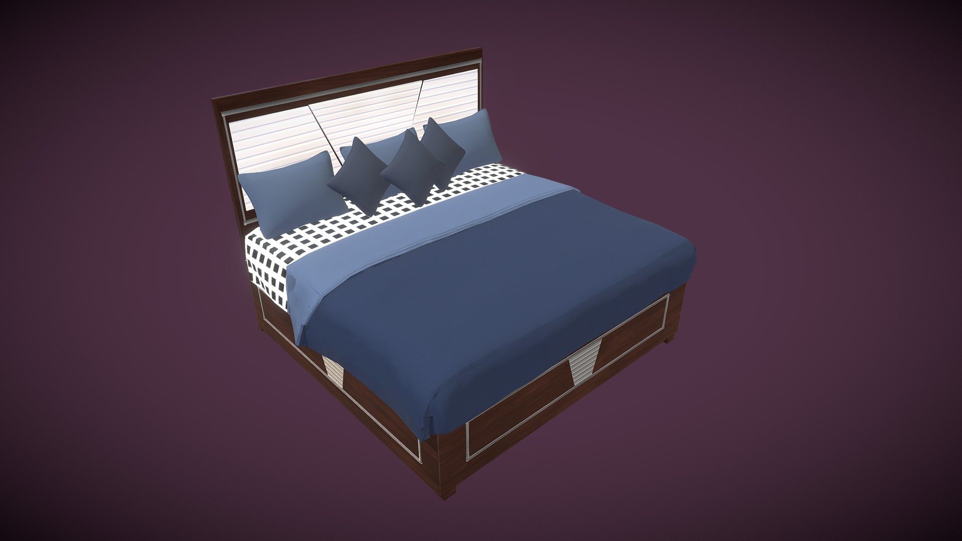 Low Poly bed - Buy Royalty Free 3D model by Spuke Animation ...
