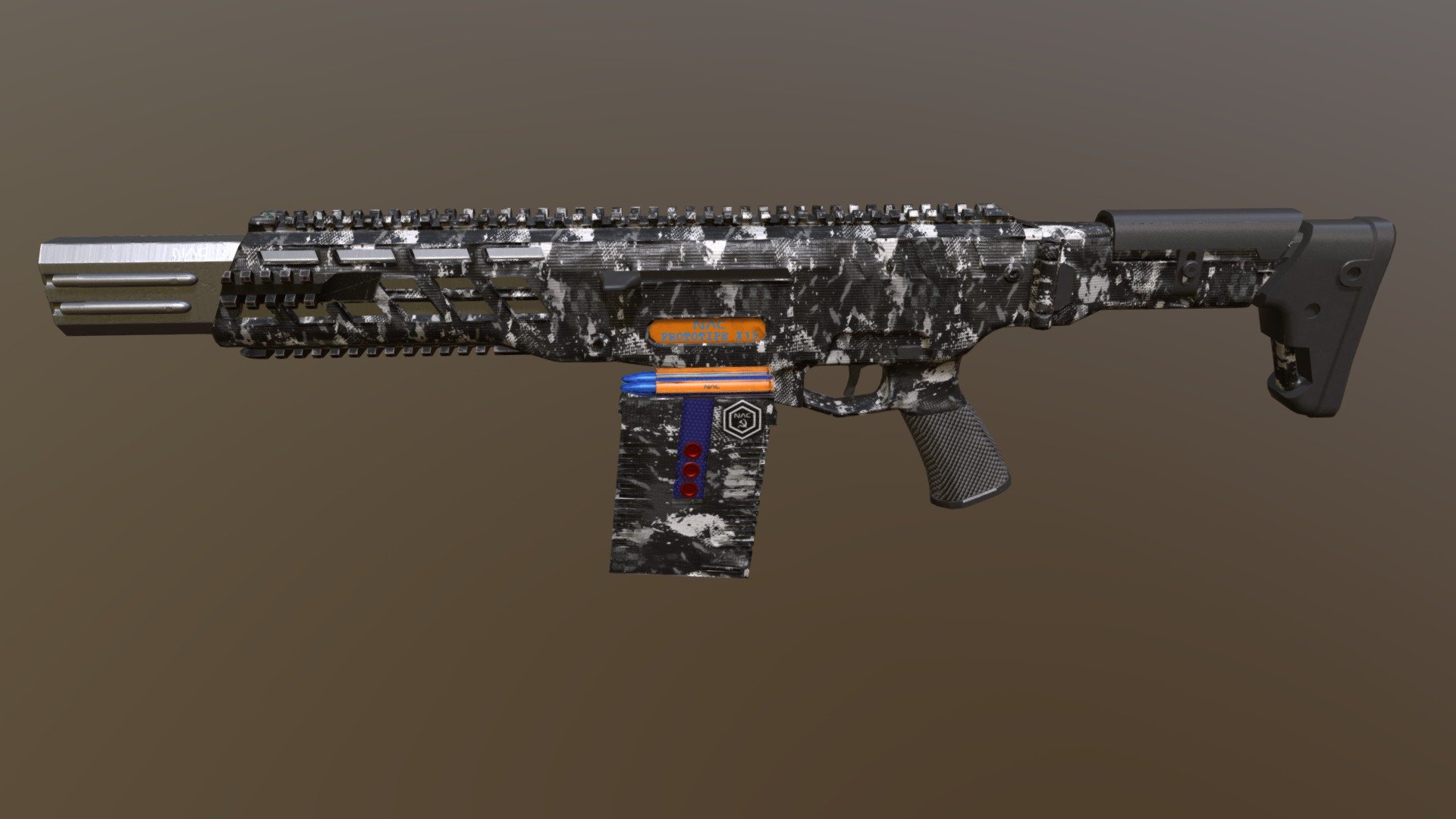 Futuristic Riffle NAC - Dayz - Buy Royalty Free 3D model by Thomas ...