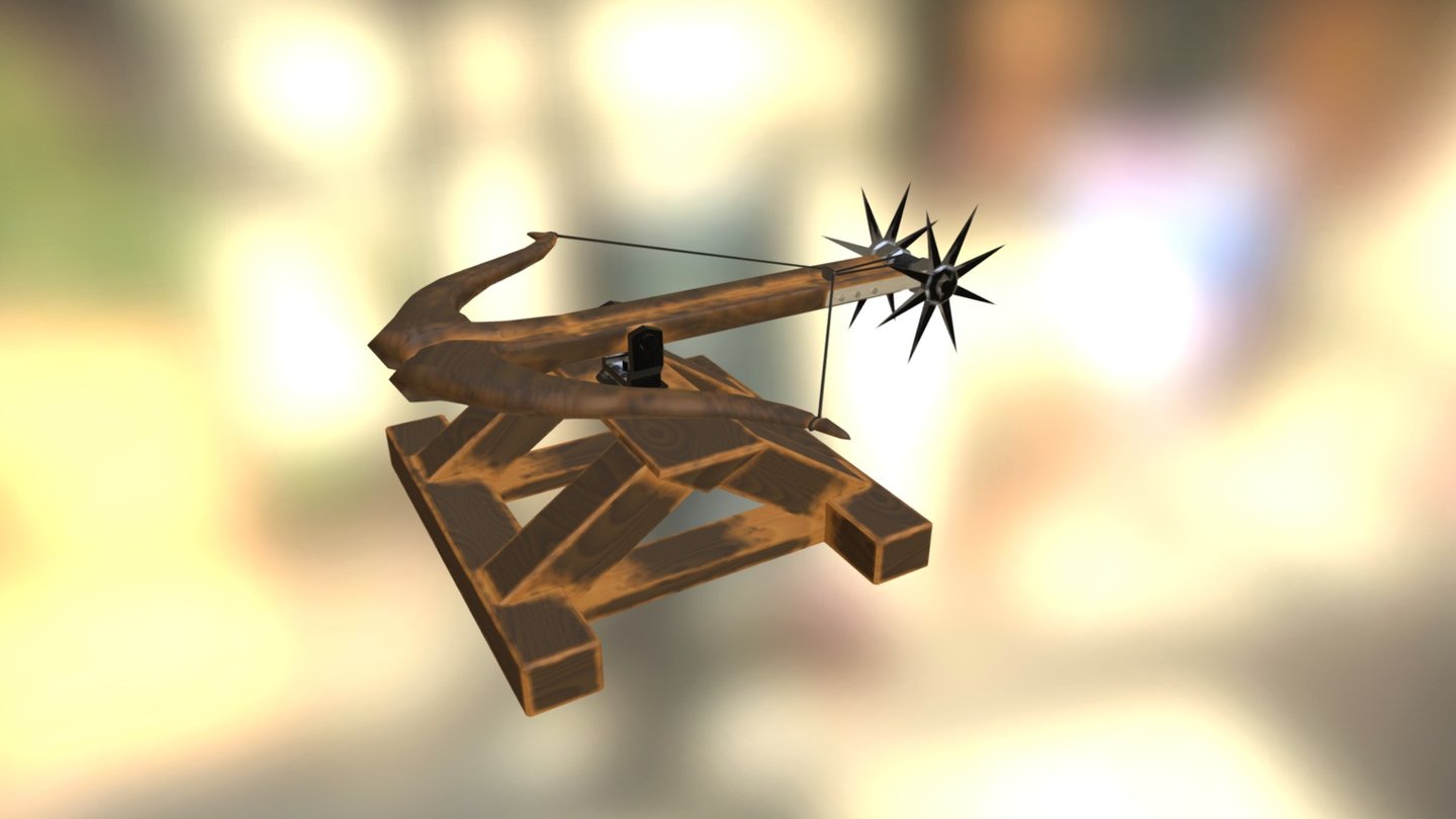 LowPoly Balista - 3D model by Ivan (@hollow616) [204baf0] - Sketchfab