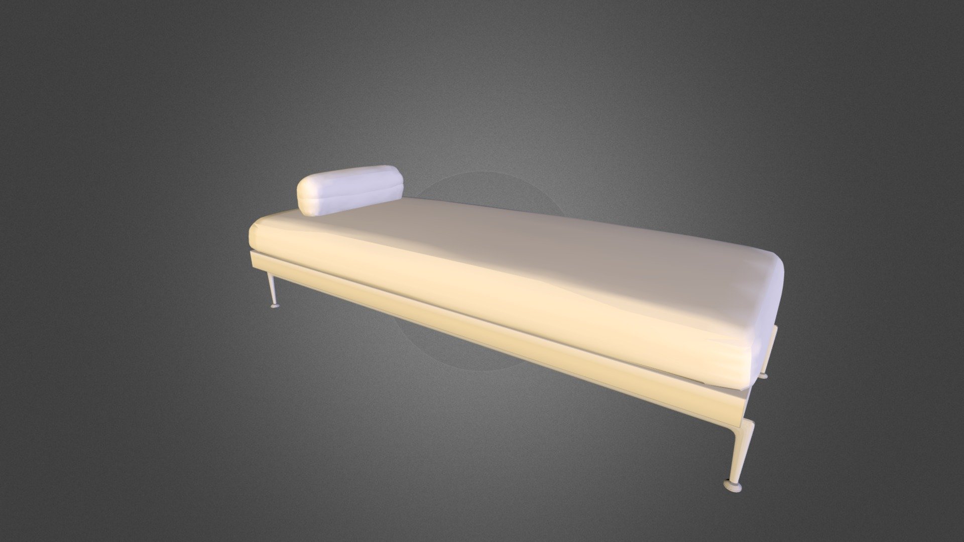 Suita Daybed - 3D model by Vitra [204c89b] - Sketchfab