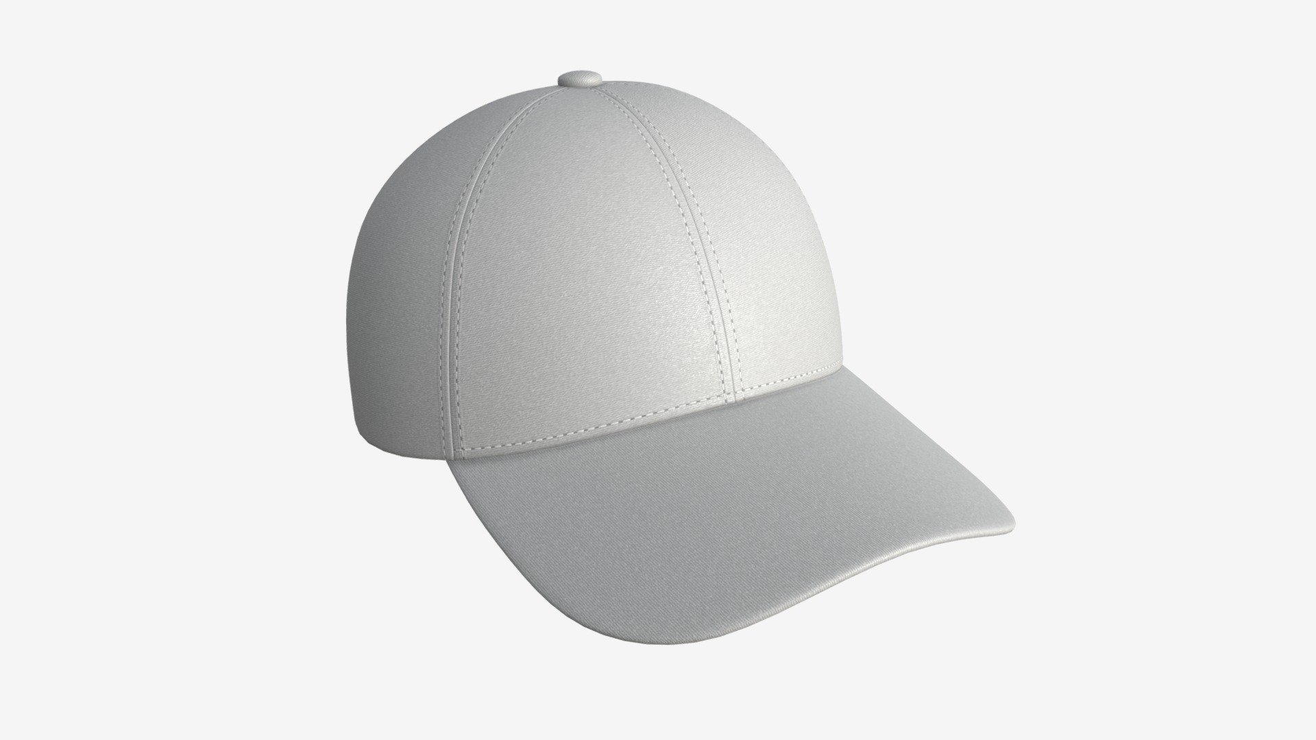 Baseball Cap Fabric Mockup White - Buy Royalty Free 3D model by HQ3DMOD ...