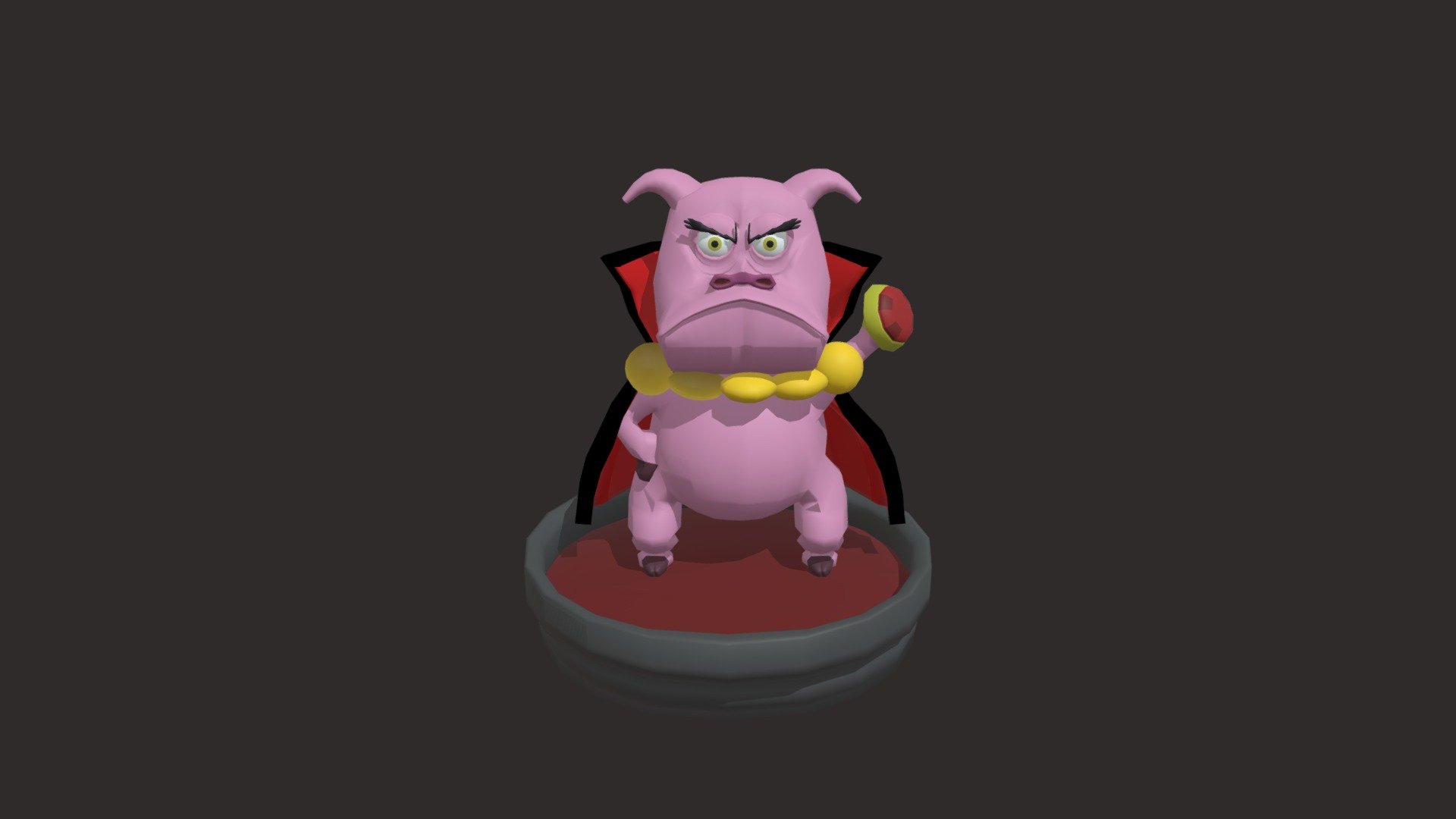 Chuckles el cerdito. - 3D model by lauraramos [204d545] - Sketchfab