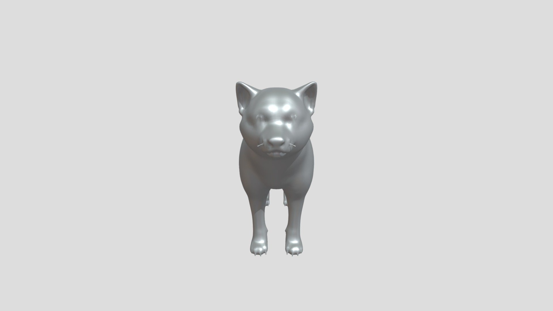 a realistic standing dog - 3D model by yawerbop2023 [204d60f] - Sketchfab