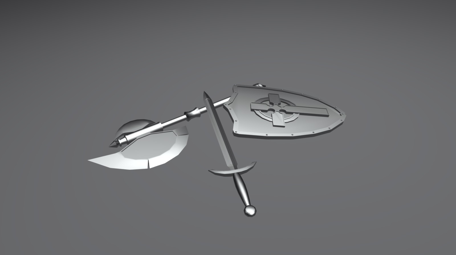 Simple Weapons - Download Free 3D model by BConnolly [204e2e2] - Sketchfab