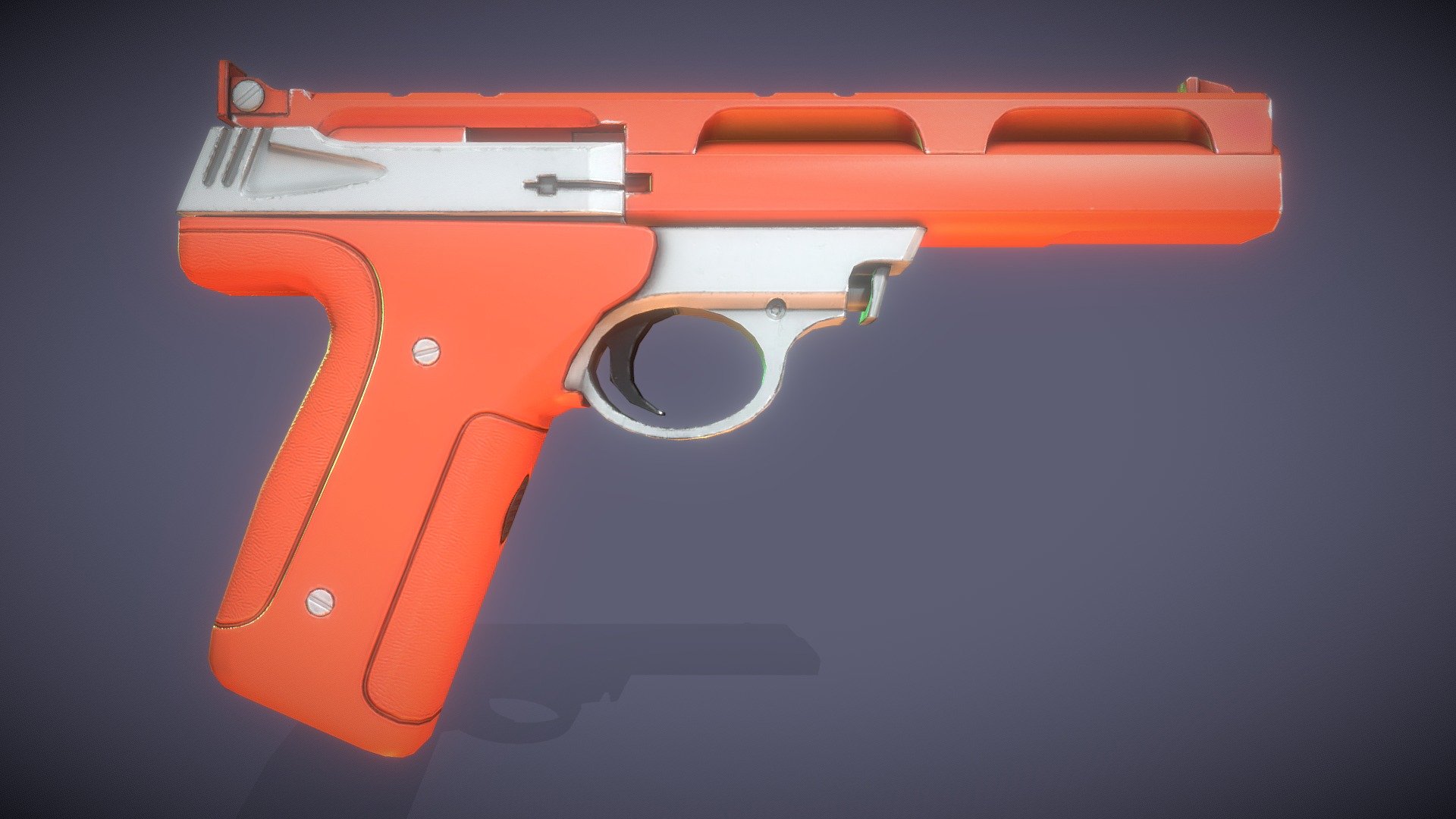 Low Caliber Pistol Red - Buy Royalty Free 3D model by Hitoshi Matsui ...