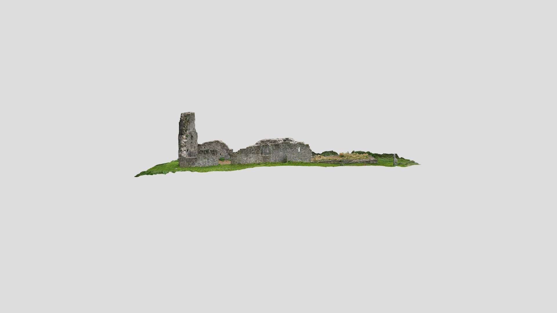 St. Finian's Medieval Church. - Download Free 3D model by Lucanmodels ...