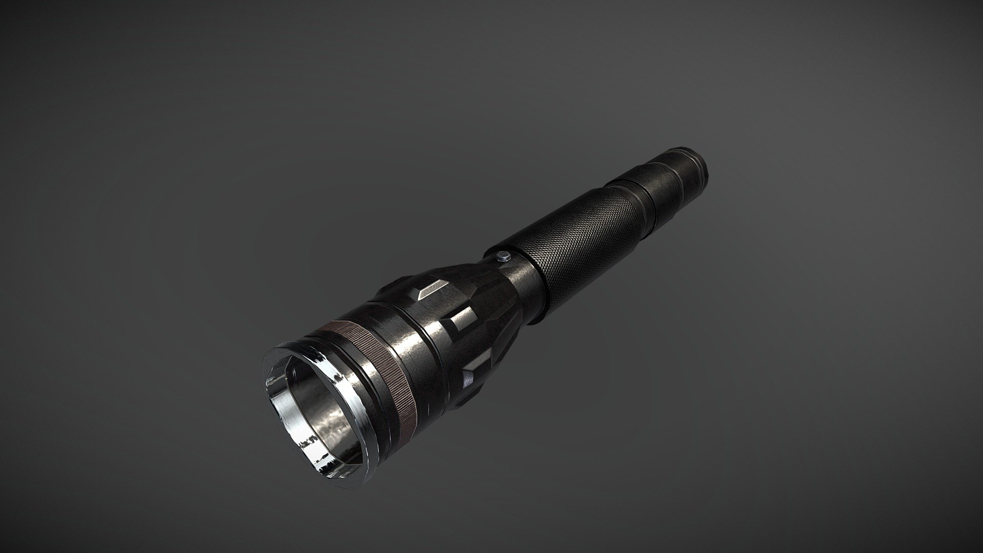 Flashlight - 3D model by Dawid Golob (@loordzik) [20558e2] - Sketchfab
