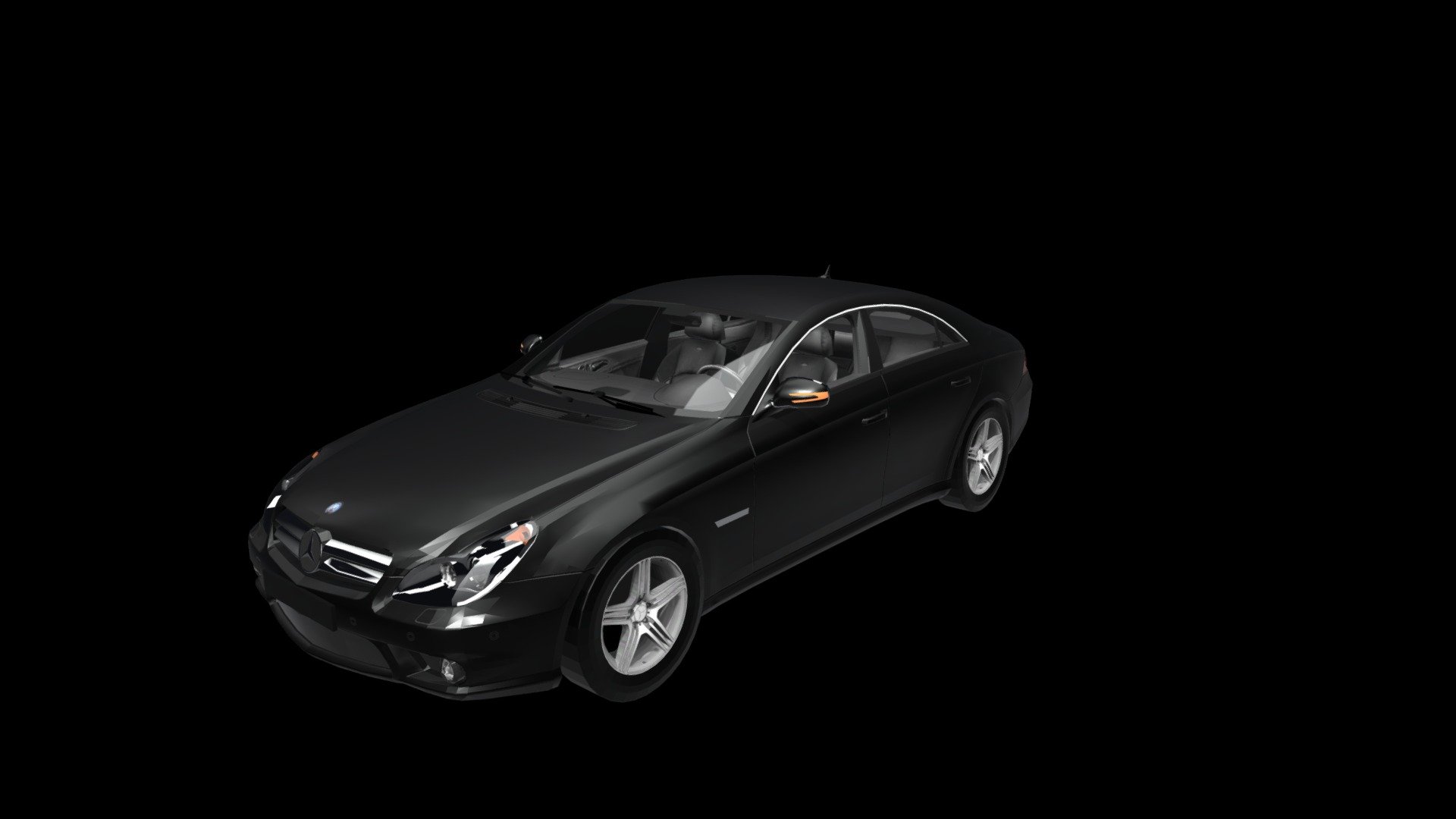 2008 Mercedes-Benz CLS 63 AMG (W219) - Download Free 3D model by ...