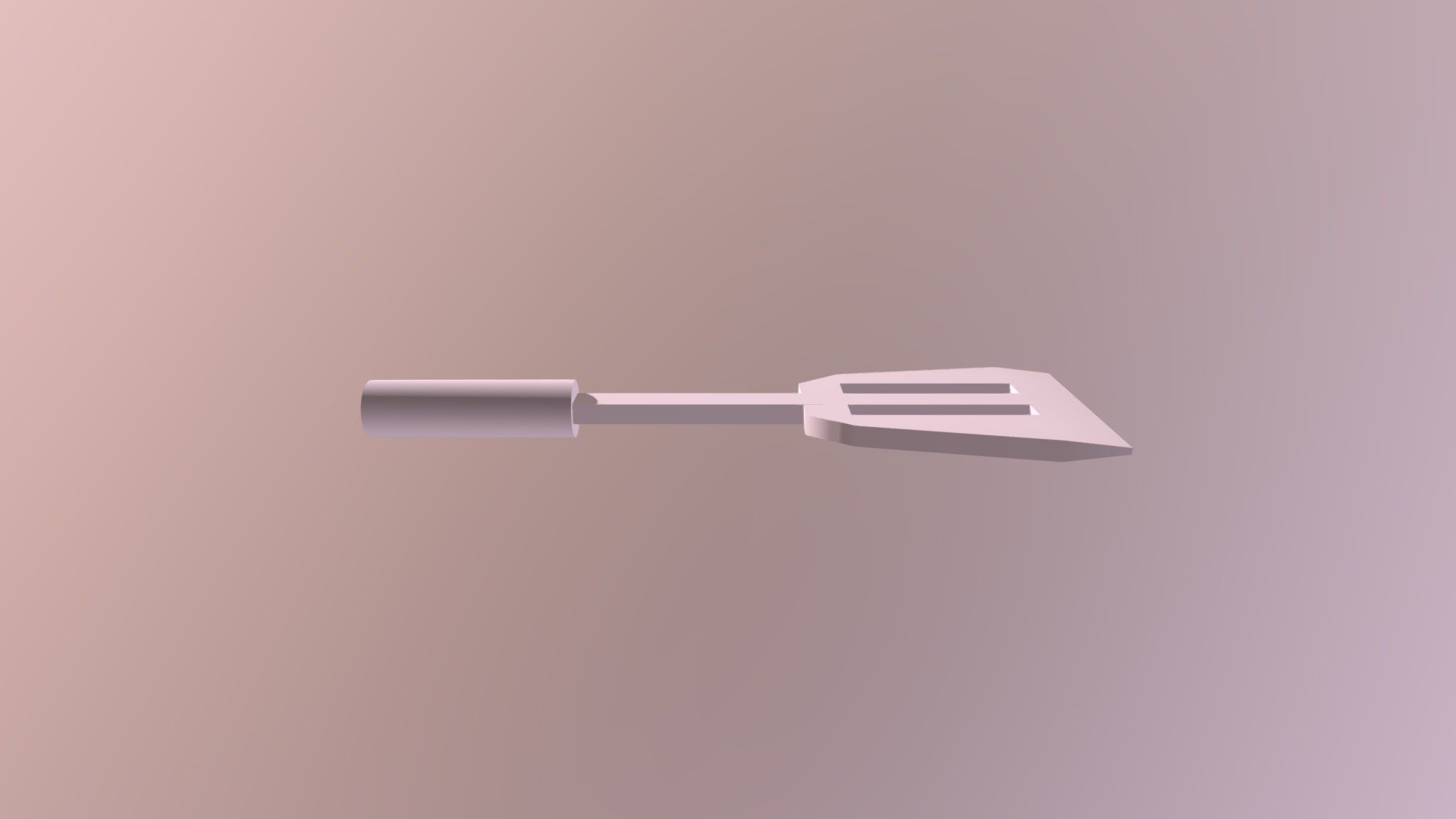 Spatula - 3D model by hideyourvegetables [205715d] - Sketchfab