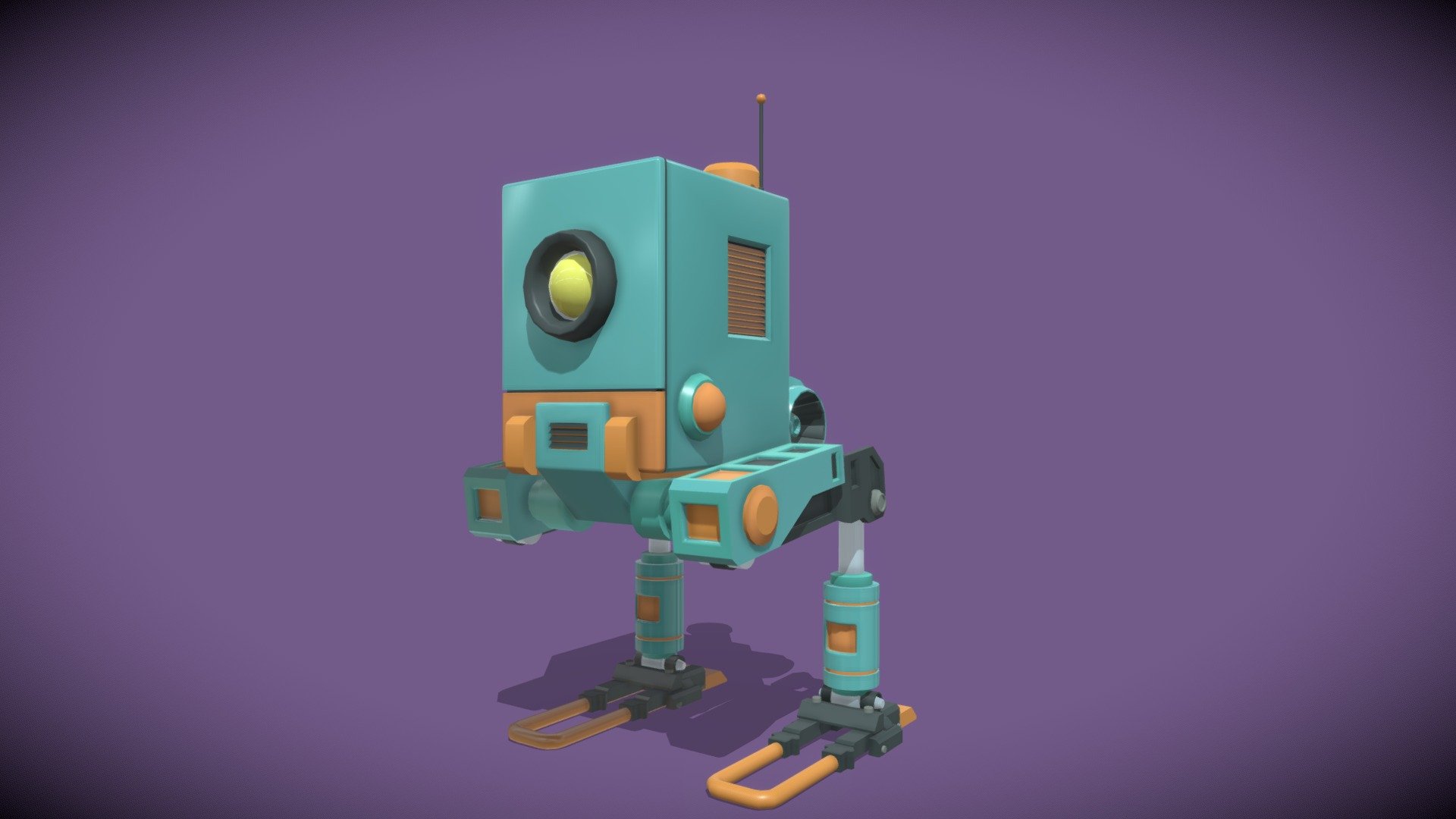 Robot chick - Download Free 3D model by gornostai [20591a6] - Sketchfab