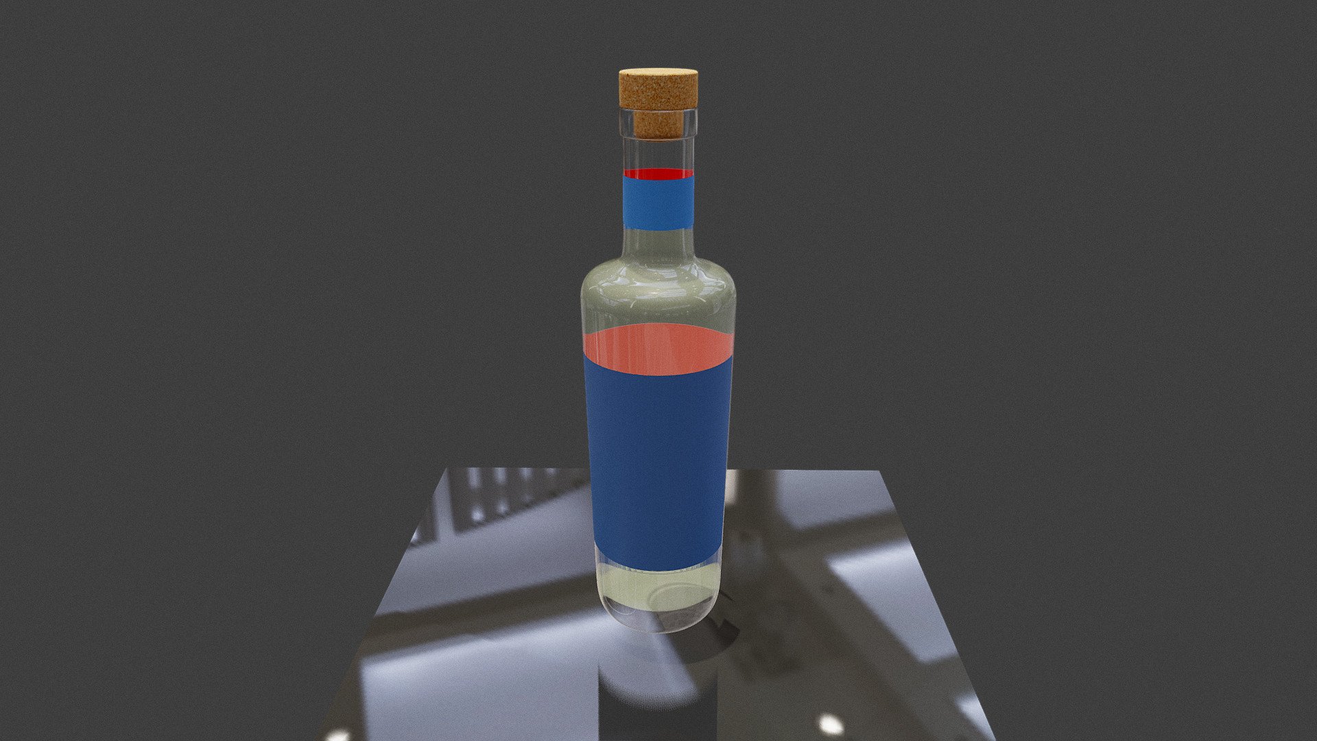 Glass Vodka Bottle - Buy Royalty Free 3D model by doncha_magoso ...