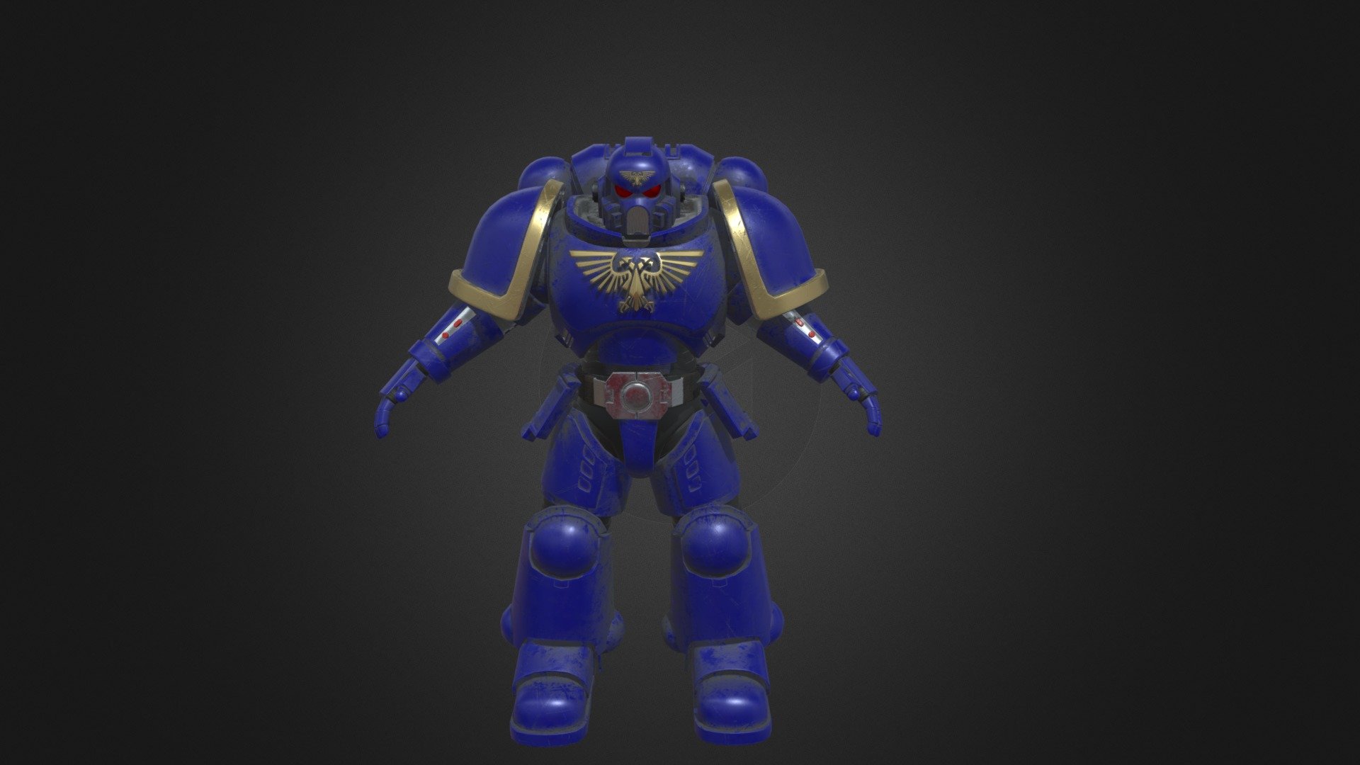 space marine model WIP - 3D model by hgf1092 3d (@hgf1092) [205a96d ...