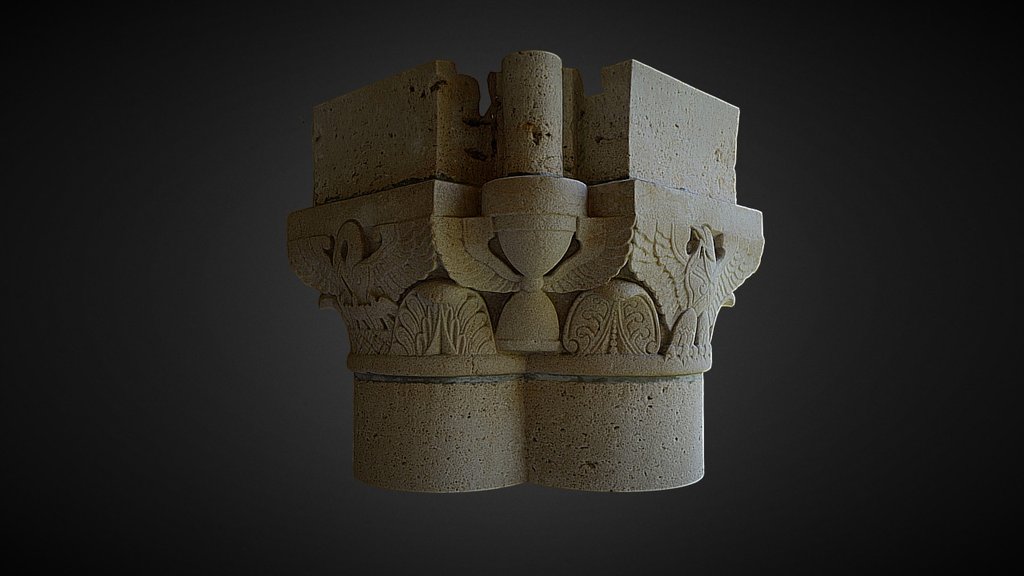 Column Capital Type 2 - 3D model by Heritage Documentation Programs ...