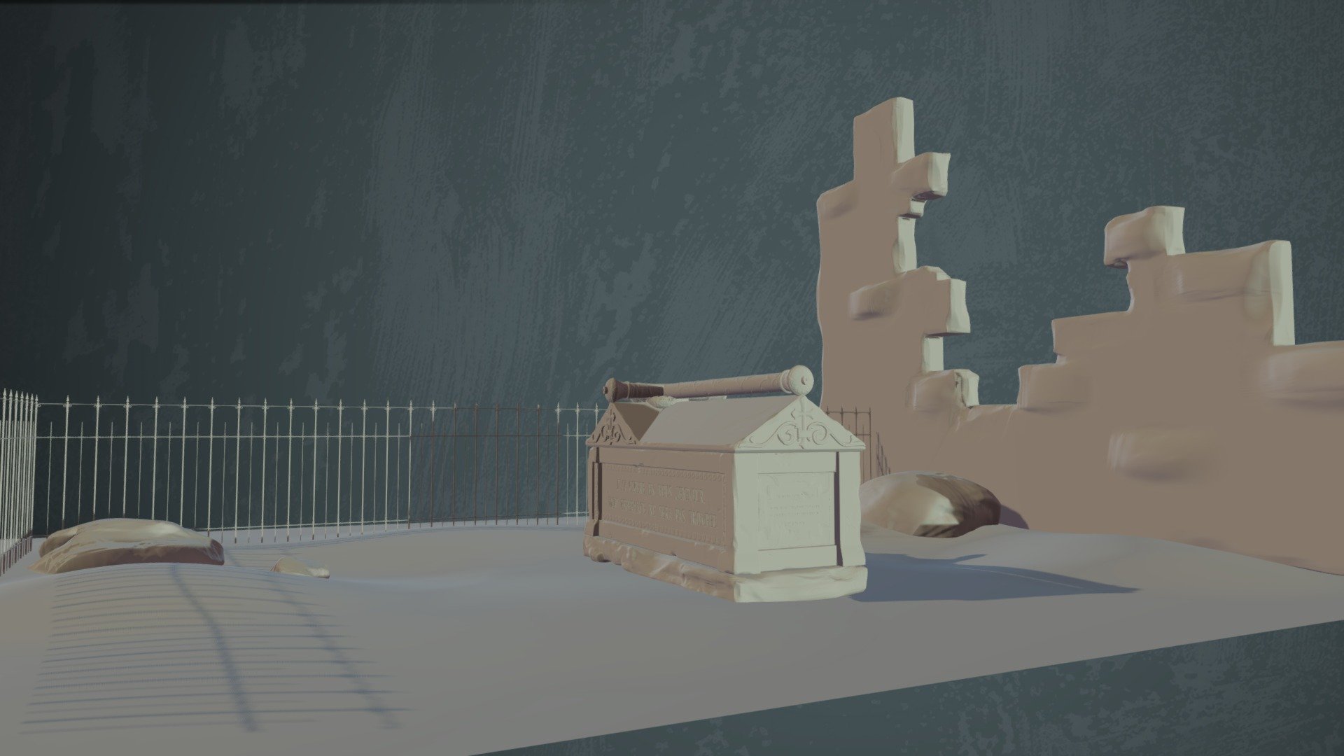 High Res Sculpted Scene - 3D model by Katherine_Welsby [205b0b0 ...