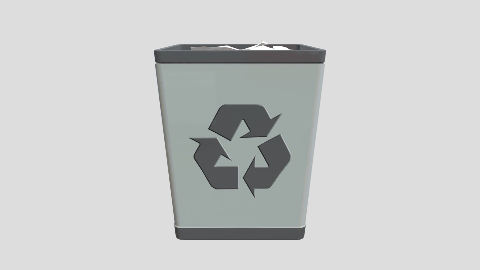 Recycling Bin - Download Free 3D model by House Doctor (@chin4grci4 ...