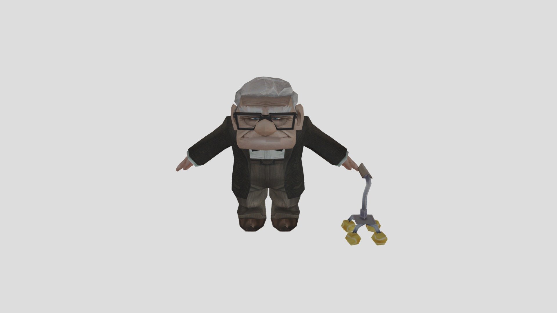 Carl Fredicksen - Download Free 3D model by BlueFoxykifffan [205c088 ...