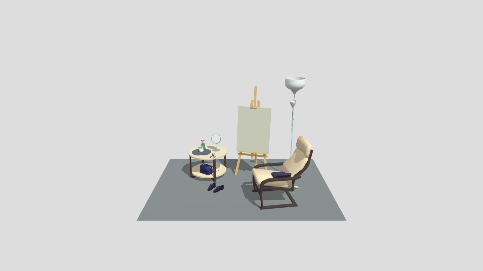Homework 01 - Download Free 3D model by dwalinul [205c8d3] - Sketchfab