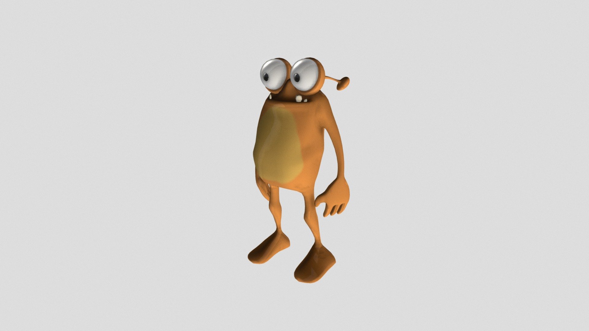Ugly Dude - 3D model by fuku_Art [205d01c] - Sketchfab