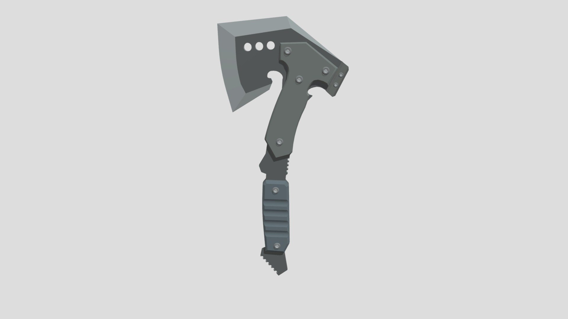 Axe draft - Download Free 3D model by Rus_Khamm [205e09e] - Sketchfab