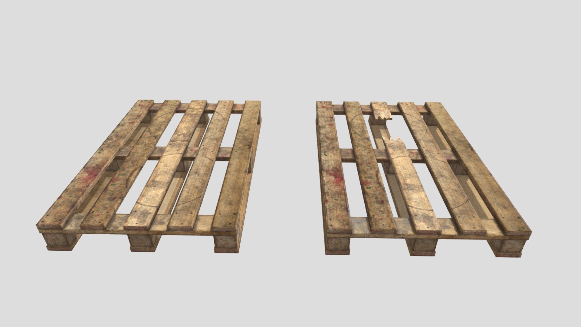 Old Pallets - Download Free 3D model by Egor Gulyushkin (@BeaVex ...