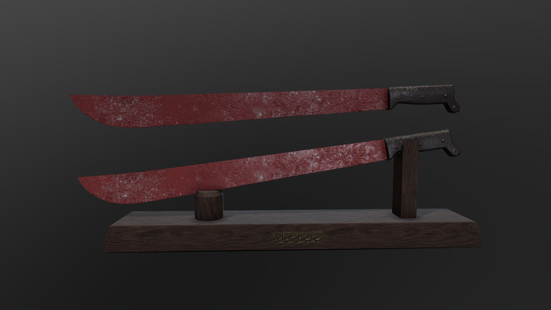 Machete - 3D model by AustinKrimes [2060e7d] - Sketchfab