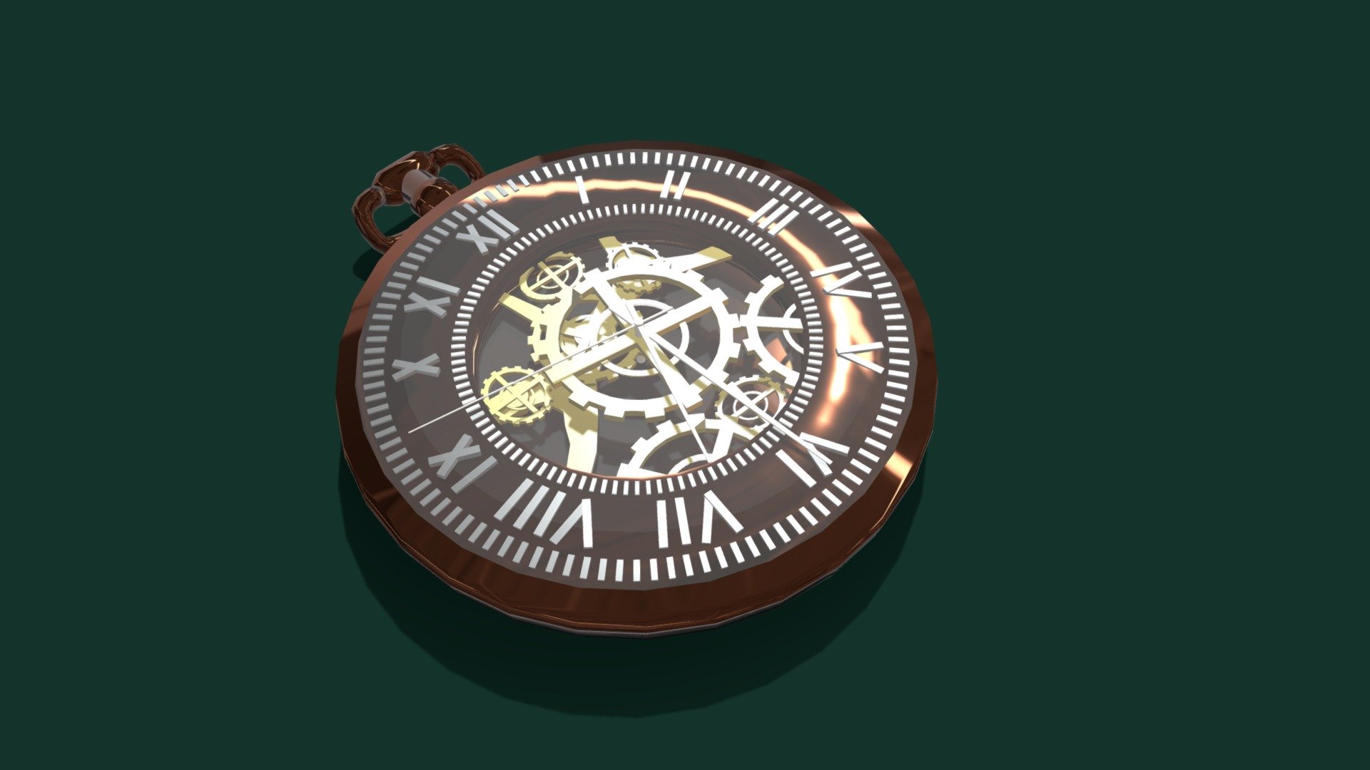 Vintage clock - Download Free 3D model by Marie (@Polairee) [2062961 ...