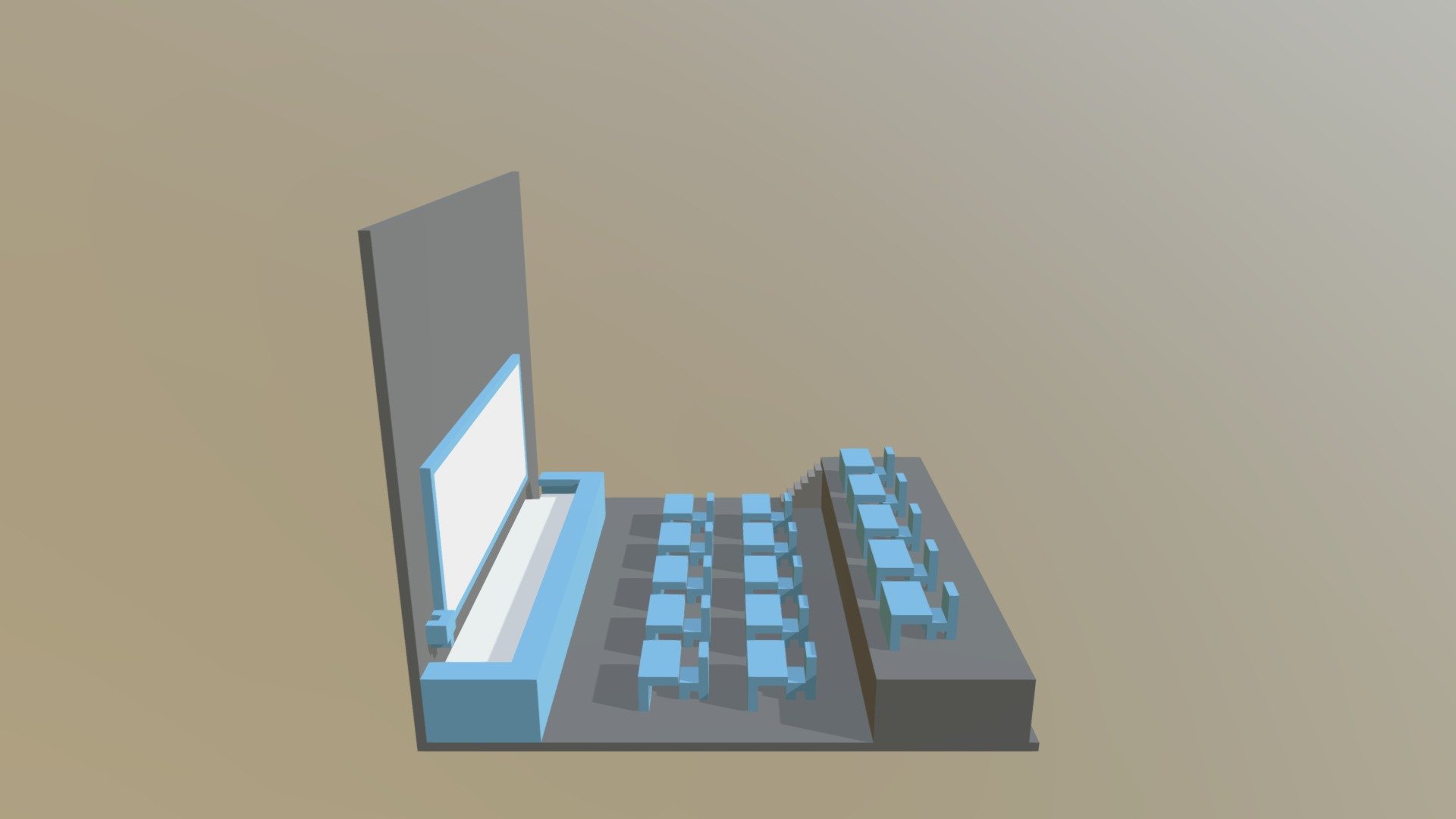 [IDS] CLASSROOM PROTOTYPE - 3D model by Elyse_Huang [2062eee] - Sketchfab