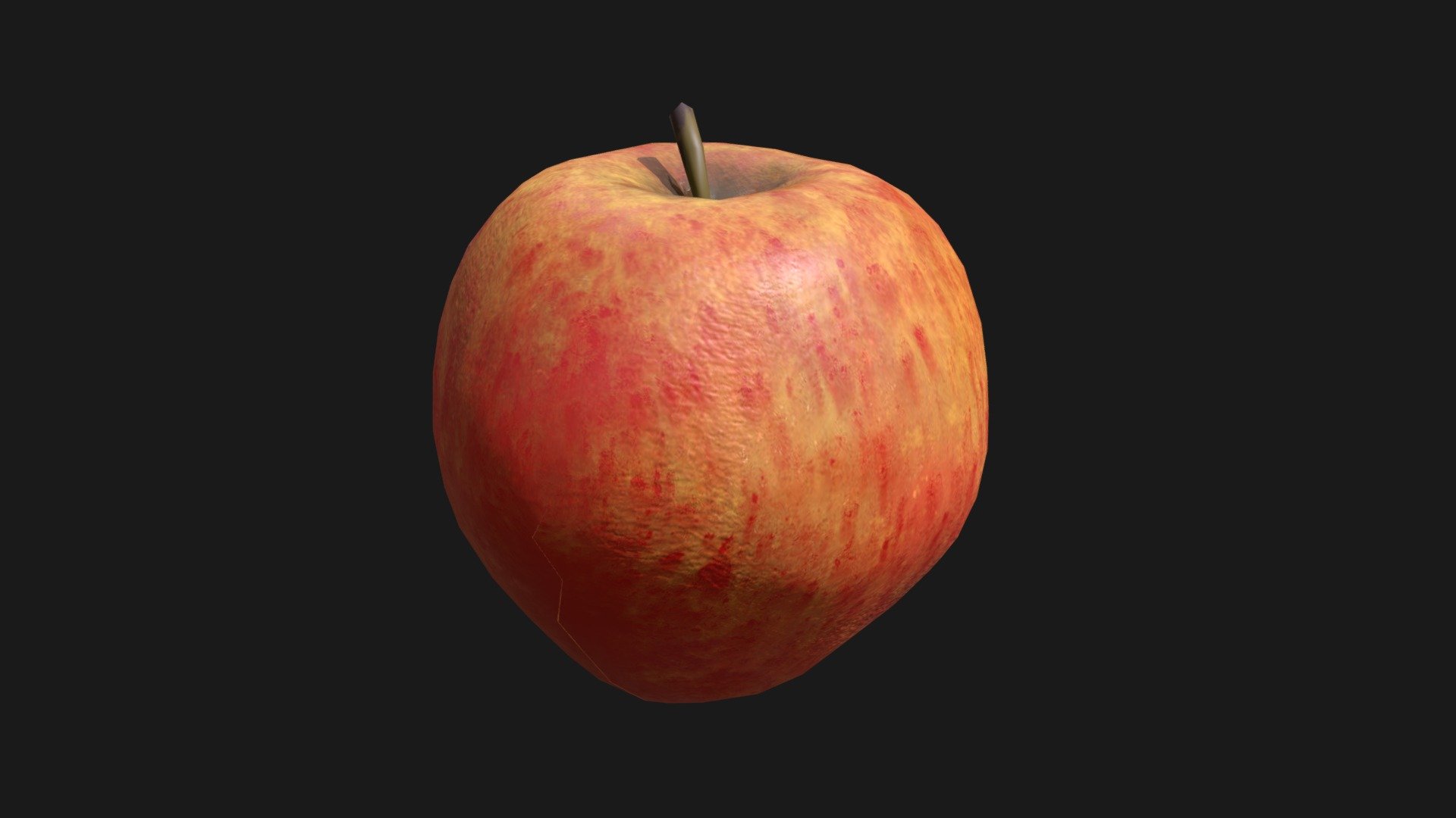 Apple - 3D model by samaldridge [2063e93] - Sketchfab