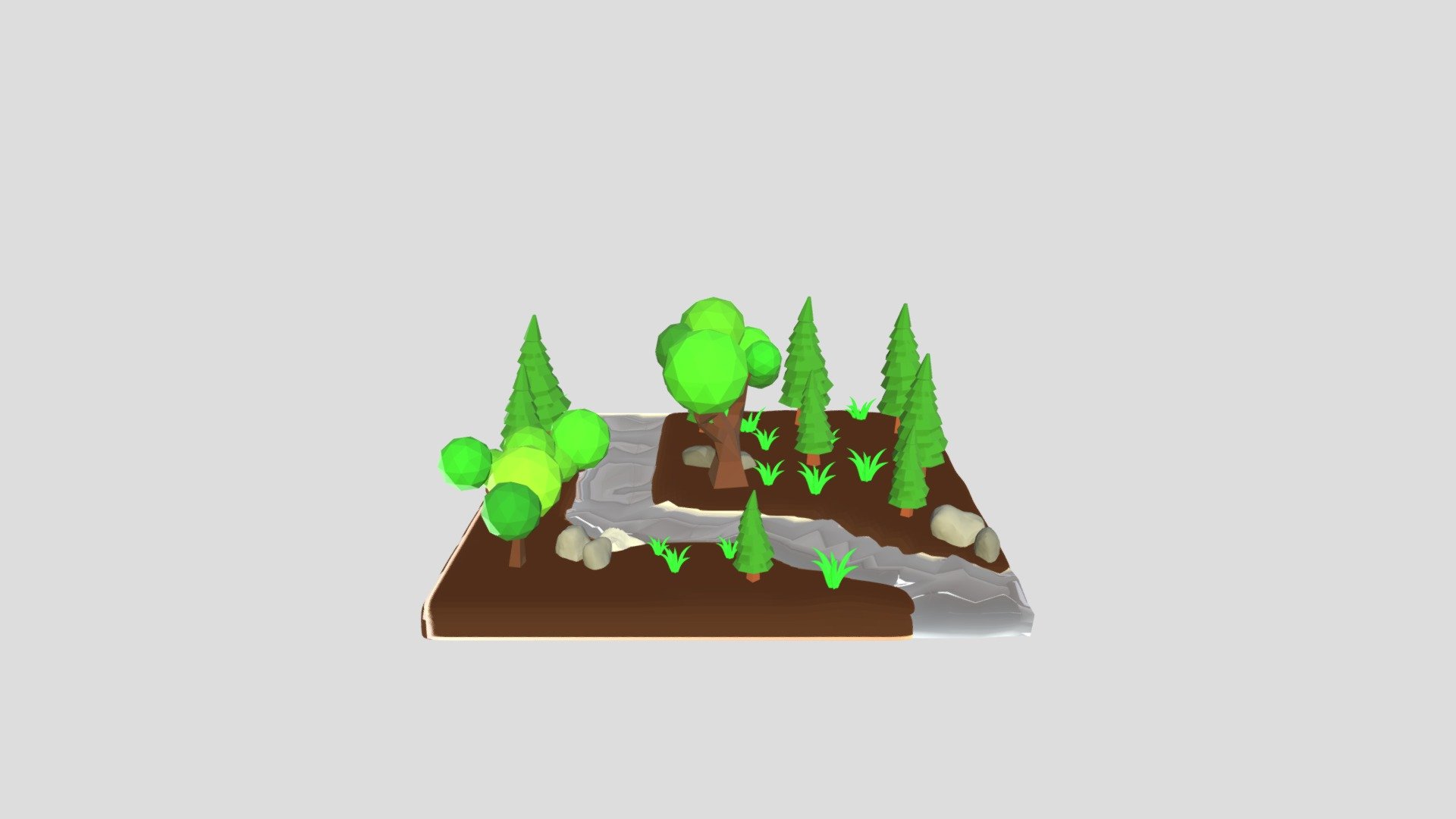 BEAUTIFUL LITTLE FOREST - 3D model by ikhsannurul127 [20641b6] - Sketchfab