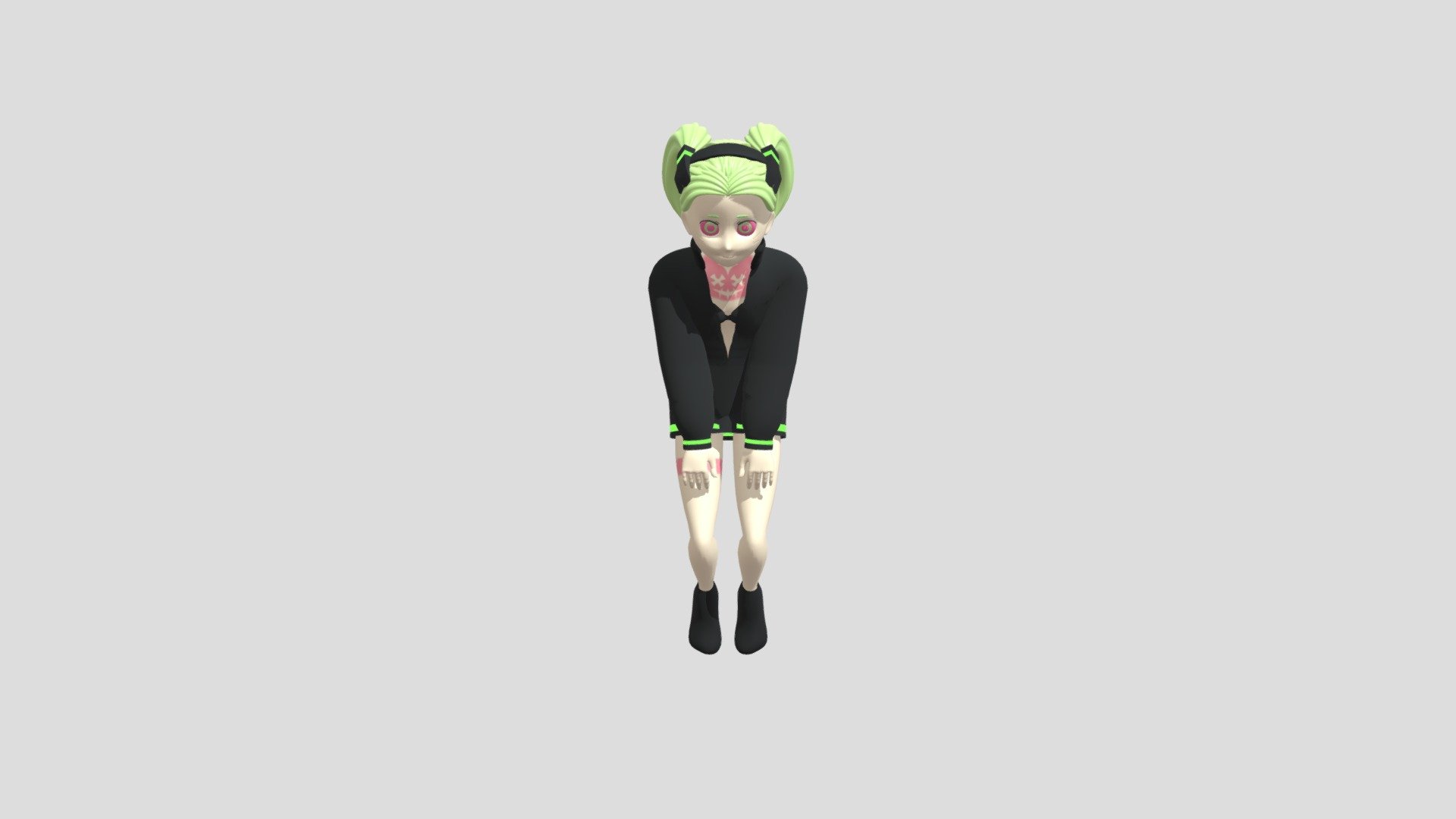 Rebecca Cyberpunk Edgerunners Long Cat Pose Download Free 3d Model By Tukurukunn 2064955 