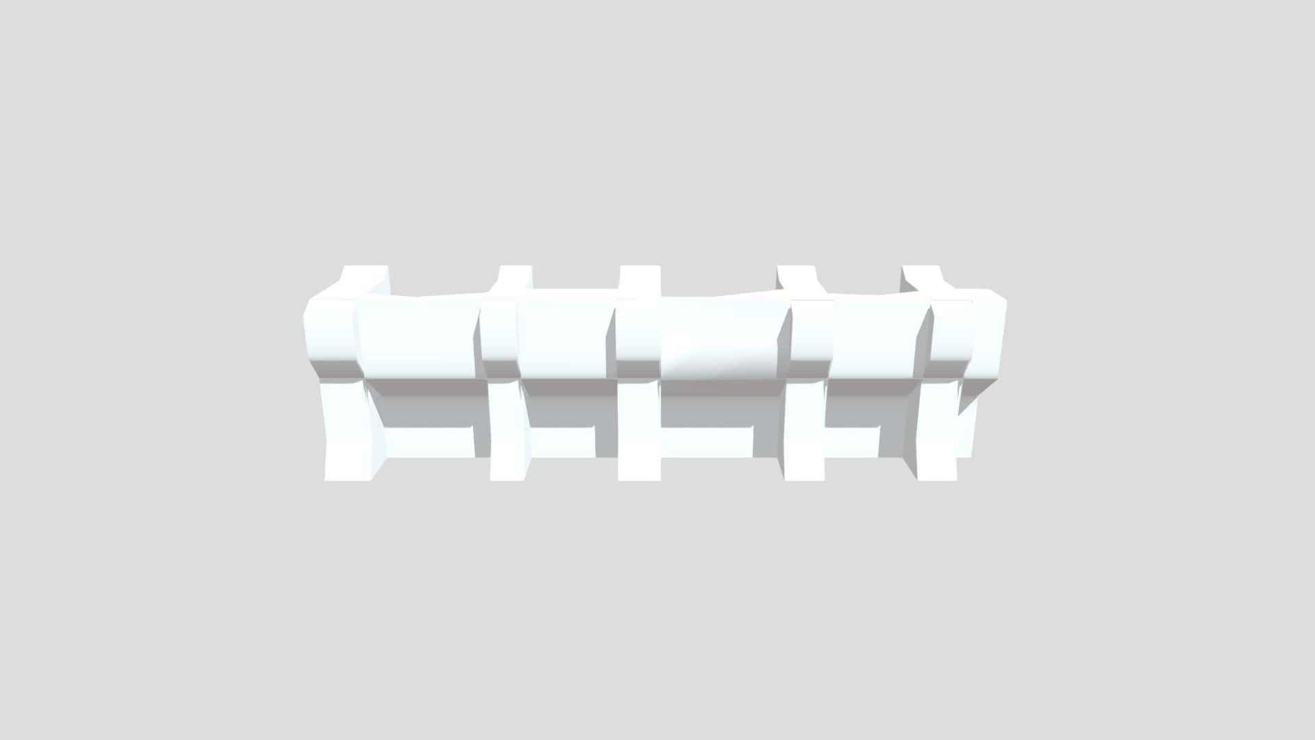 Modular Wall - 3D model by SnazzySnek [2065756] - Sketchfab