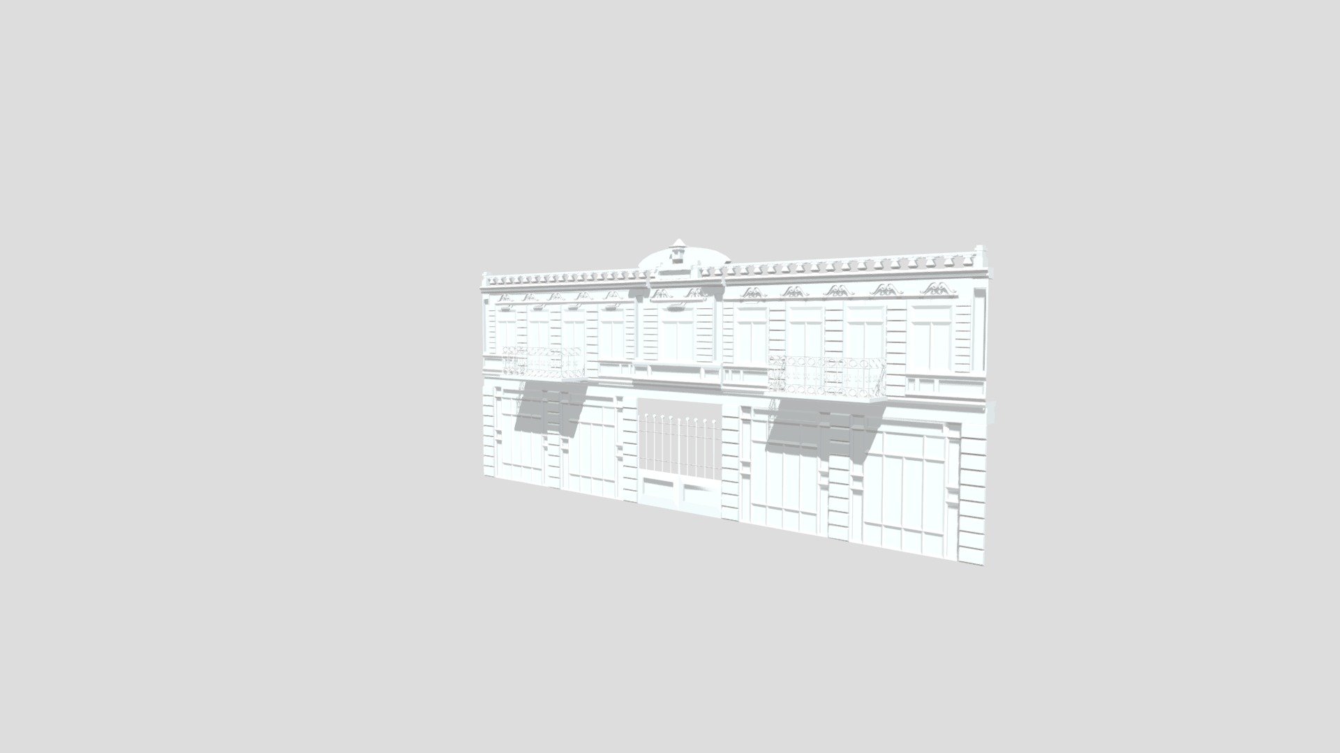 Fasade - 3D model by tomapotskverashvili [2065903] - Sketchfab