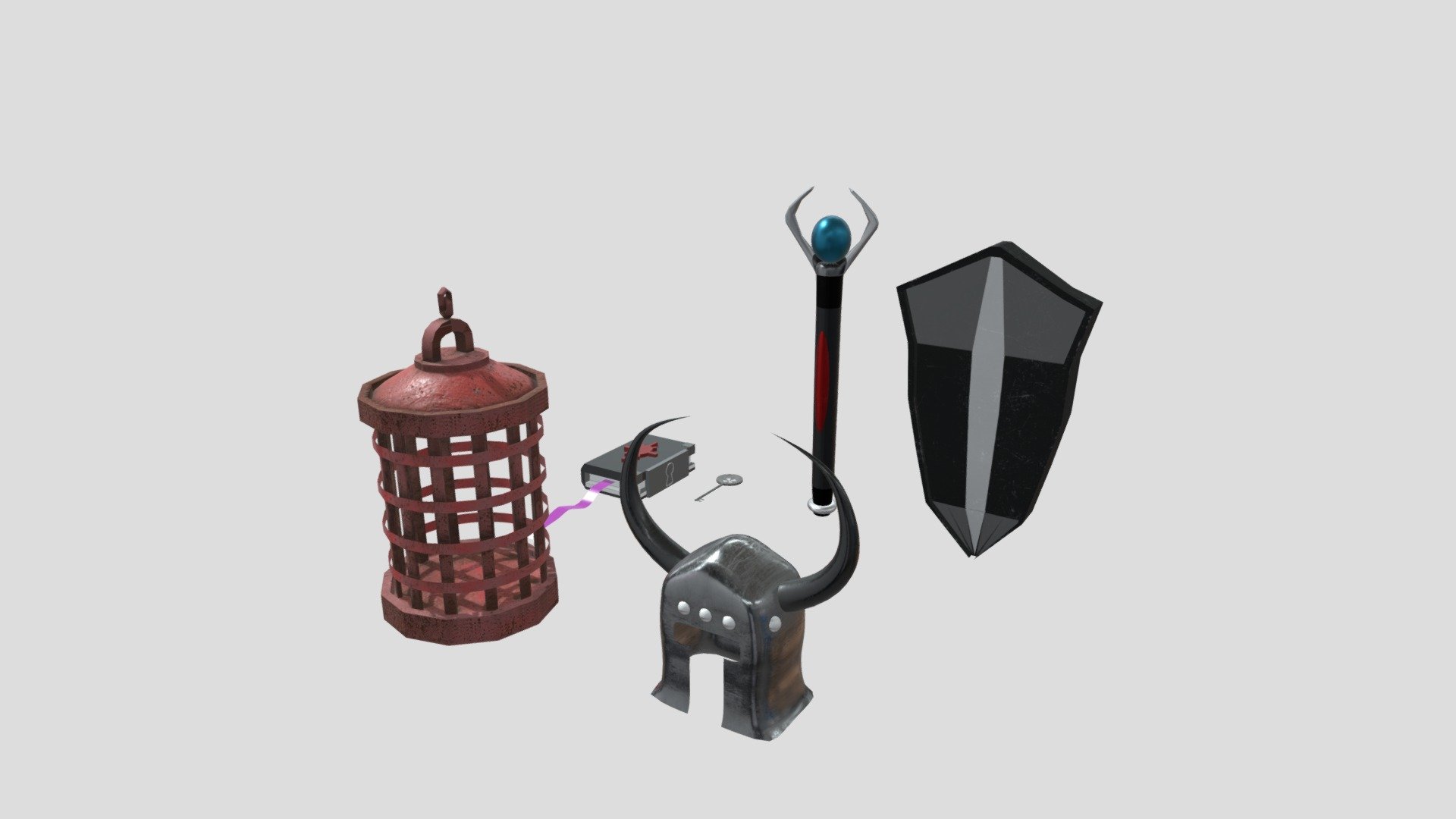 6 Props - Download Free 3D model by LynsV [2065c1a] - Sketchfab