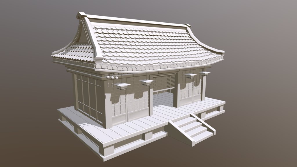 JapaneseHouse - A 3D model collection by CciClo - Sketchfab
