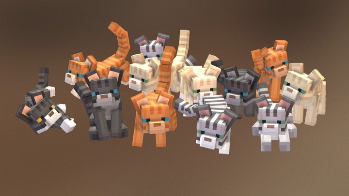 Minecraft-models 3D models - Sketchfab