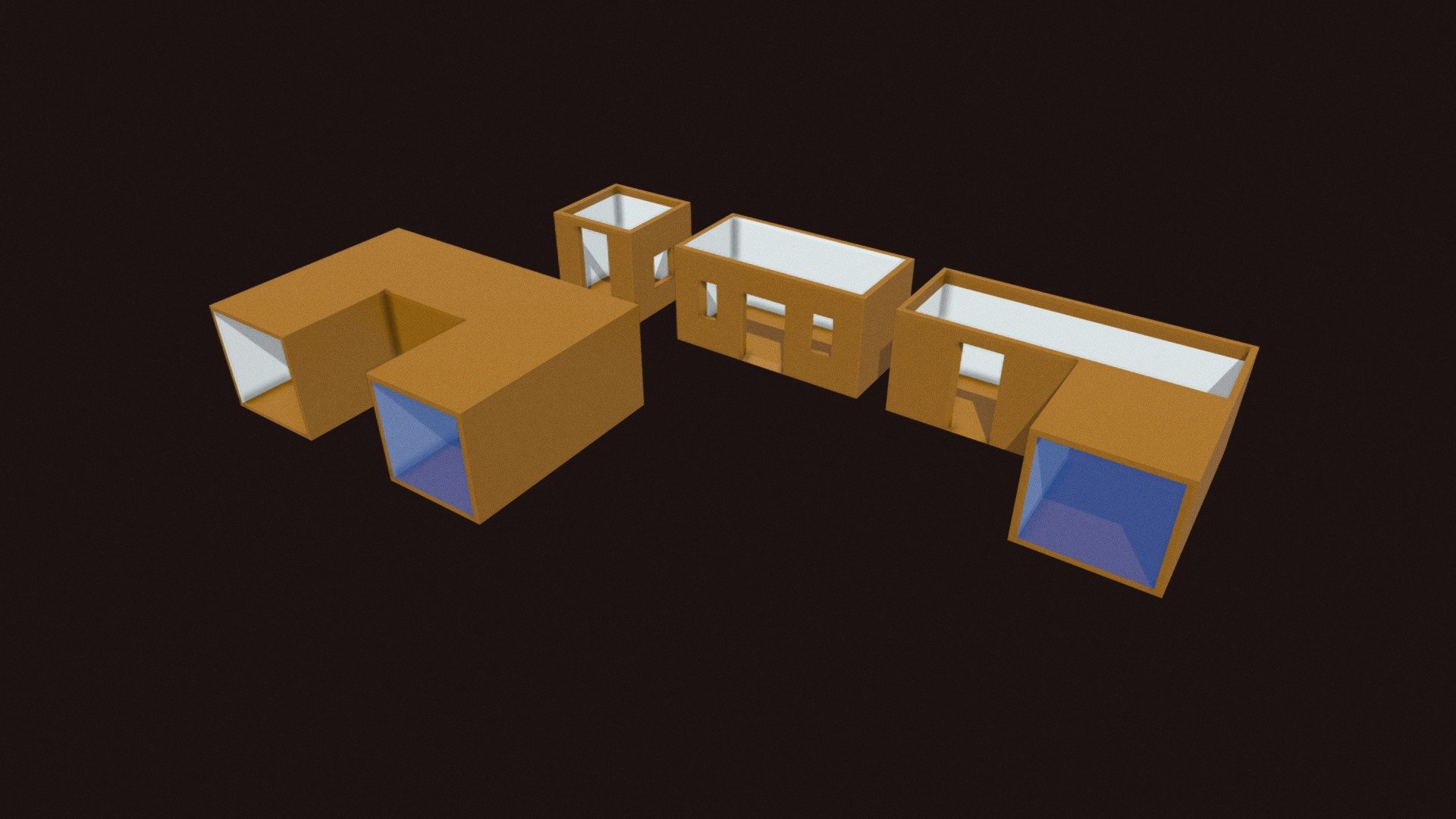 MODULAR HOUSE ASSETS - Download Free 3D model by neosearch [2069249 ...