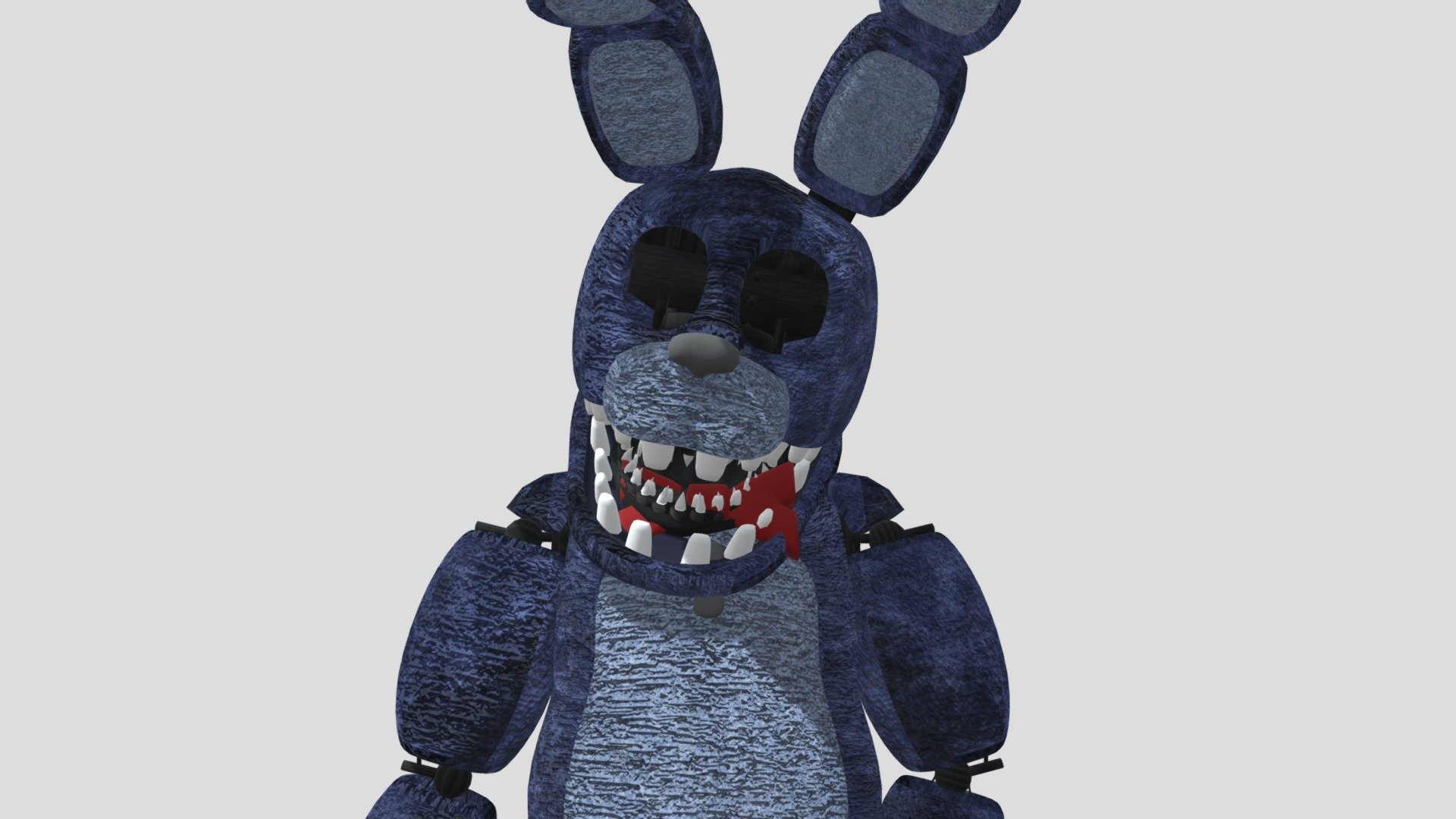 Sinister Turmoil Bonnie - Download Free 3D model by OrangeSauceu [20693d8] - Sketchfab