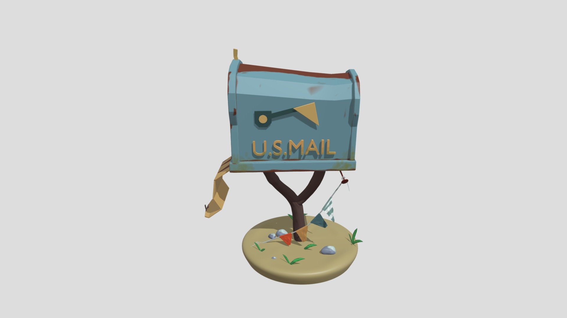 Mailbox - 3D model by Serhii Petryk (@BboySEP) [206a2f7] - Sketchfab